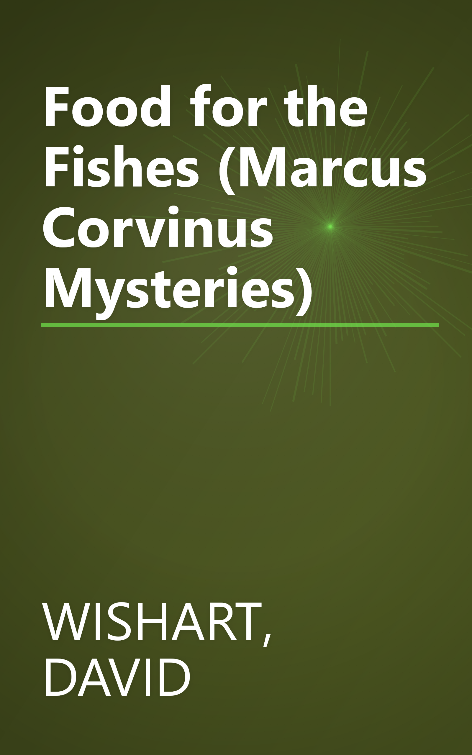 Food for the Fishes (Marcus Corvinus Mysteries) book cover