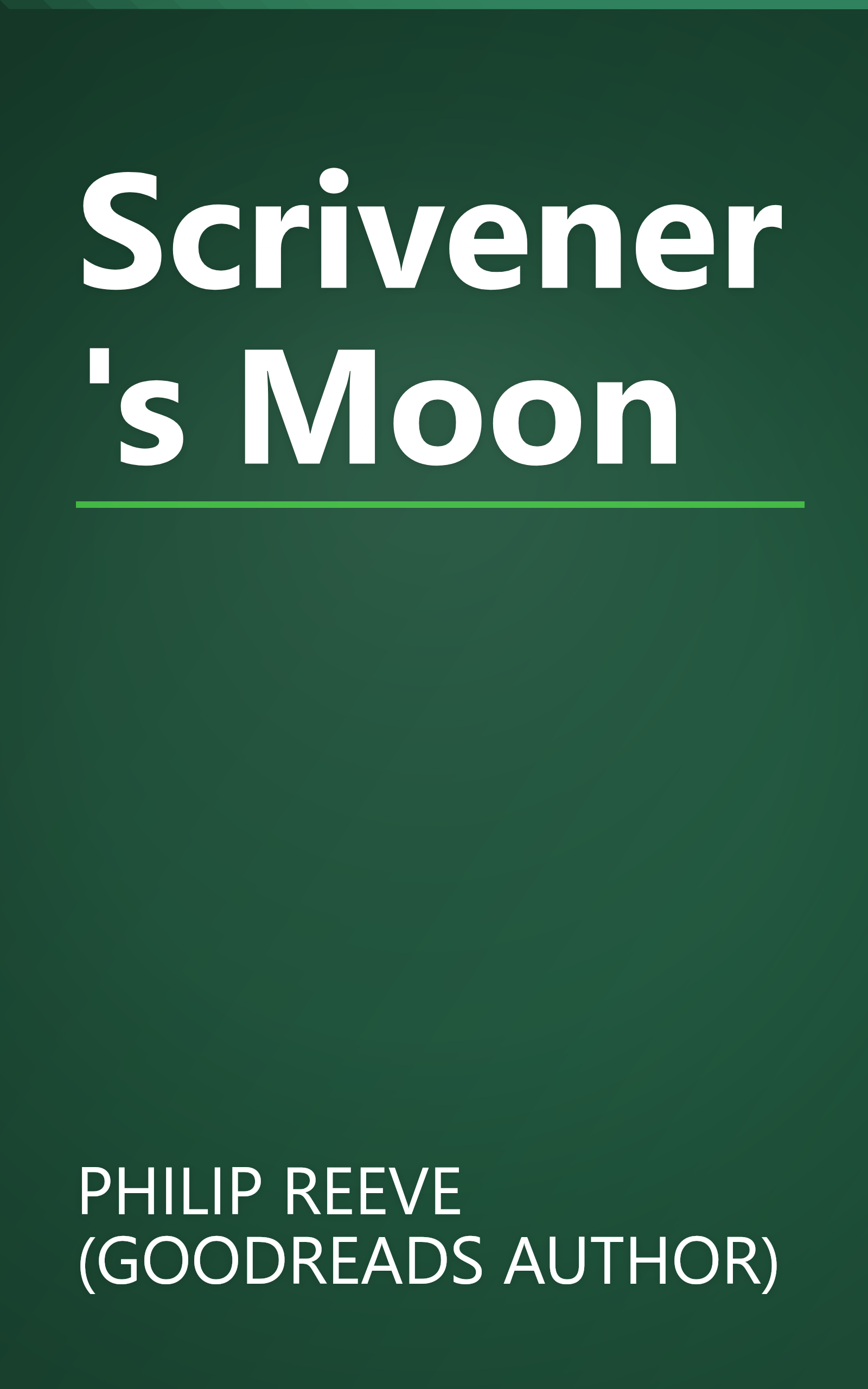 Scrivener's Moon book cover
