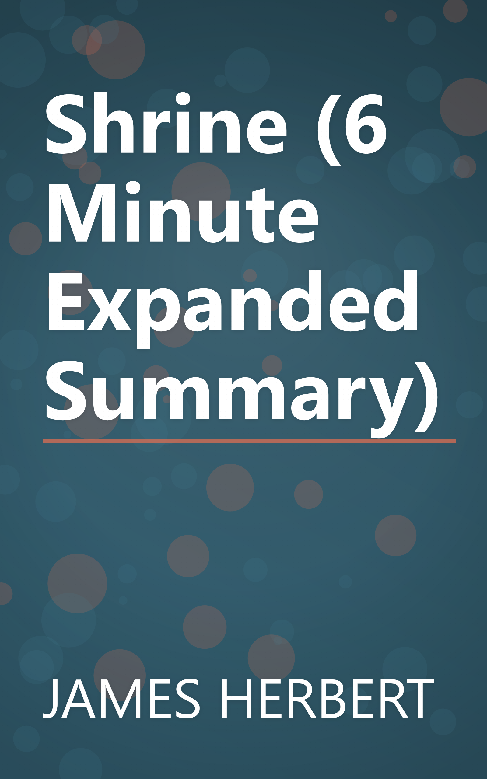 Shrine (6 Minute   Expanded Summary) book cover