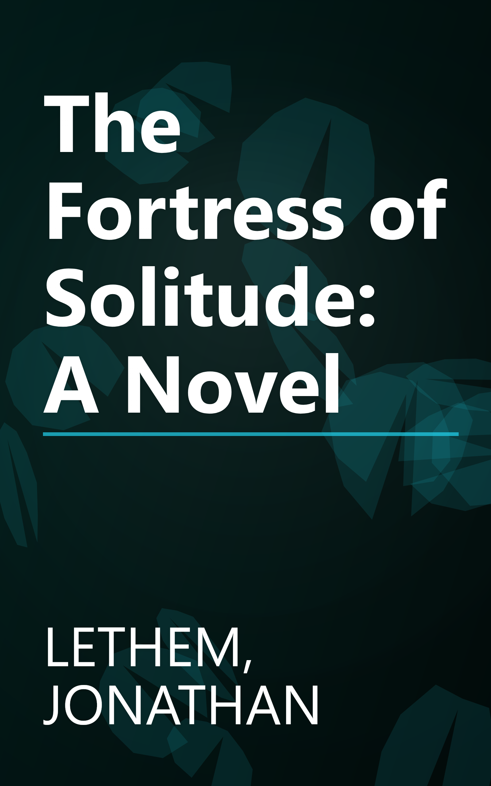 The Fortress of Solitude: A Novel book cover