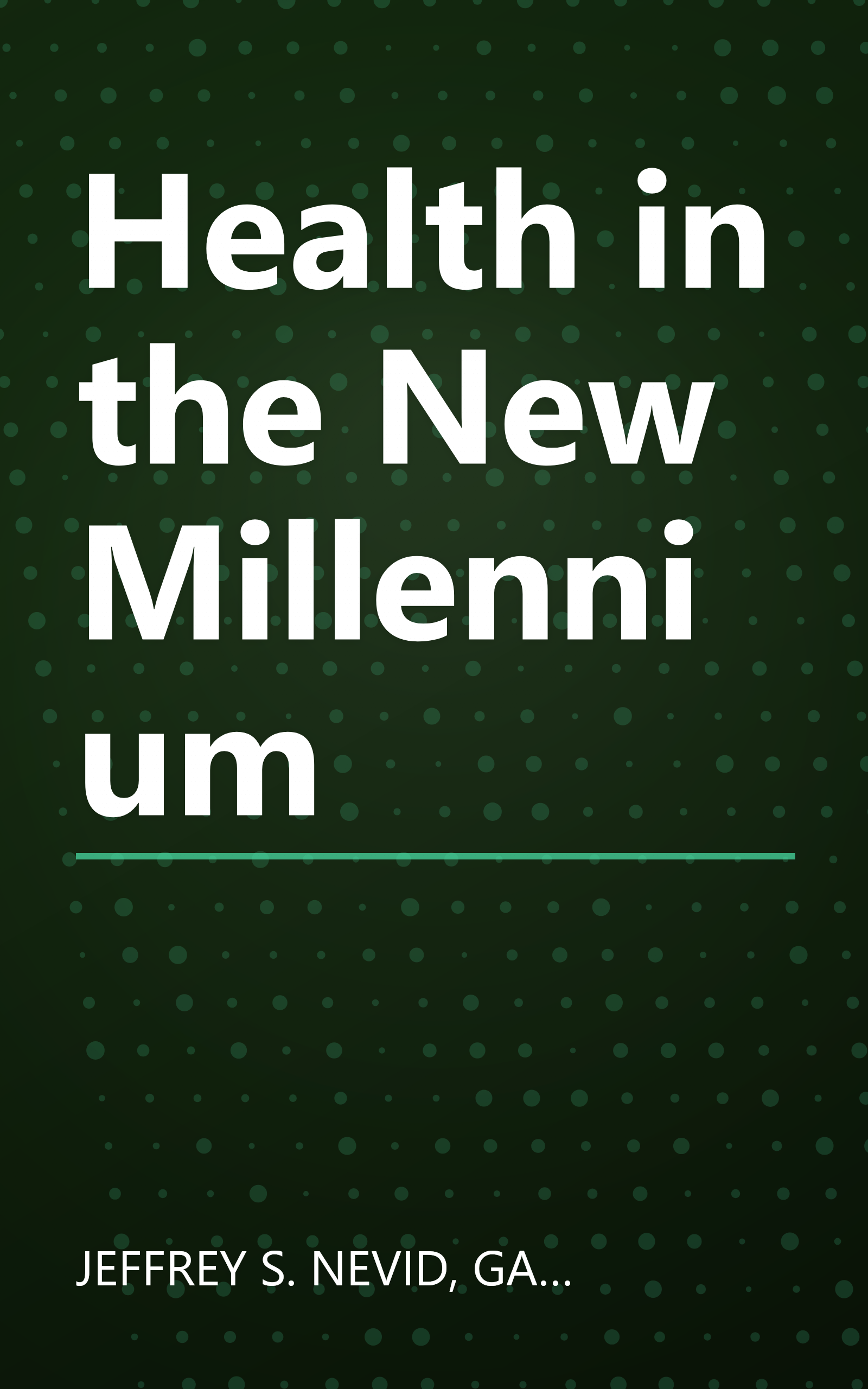 Health in the New Millennium book cover