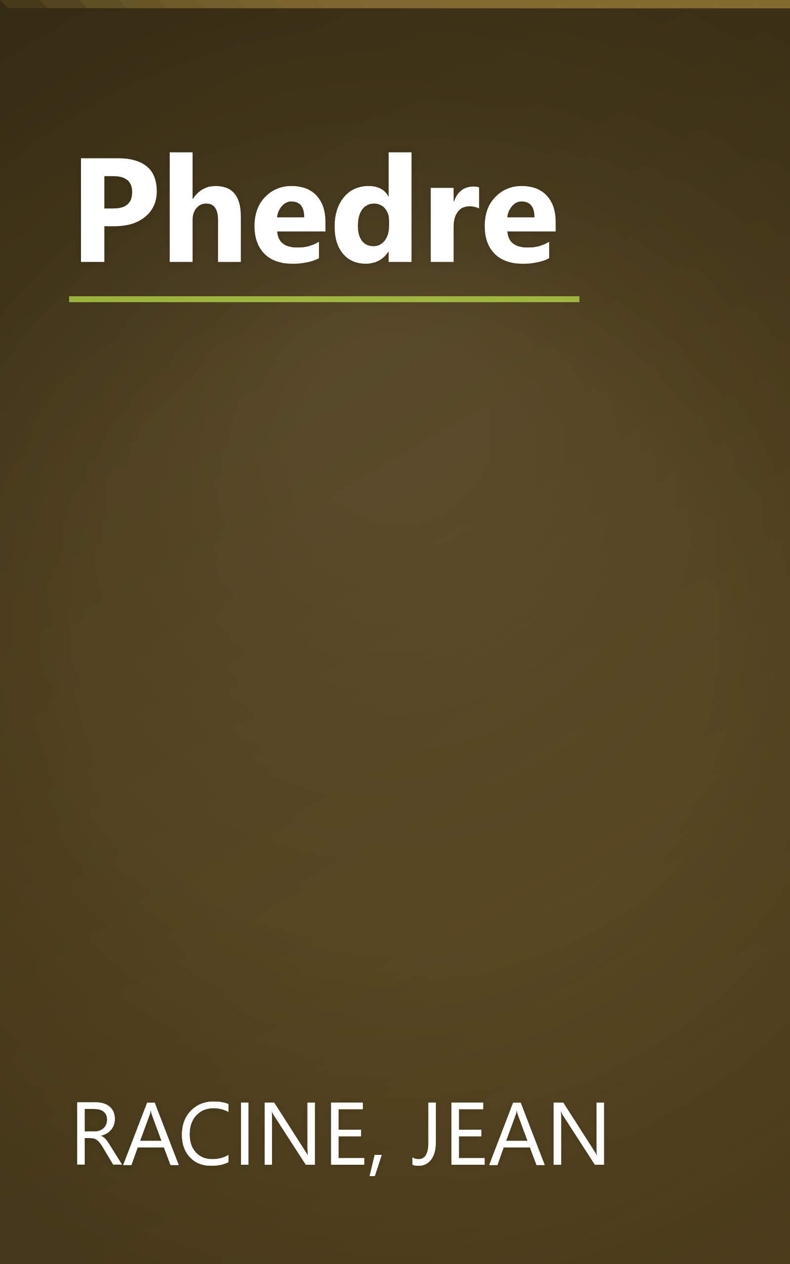 Phedre book cover