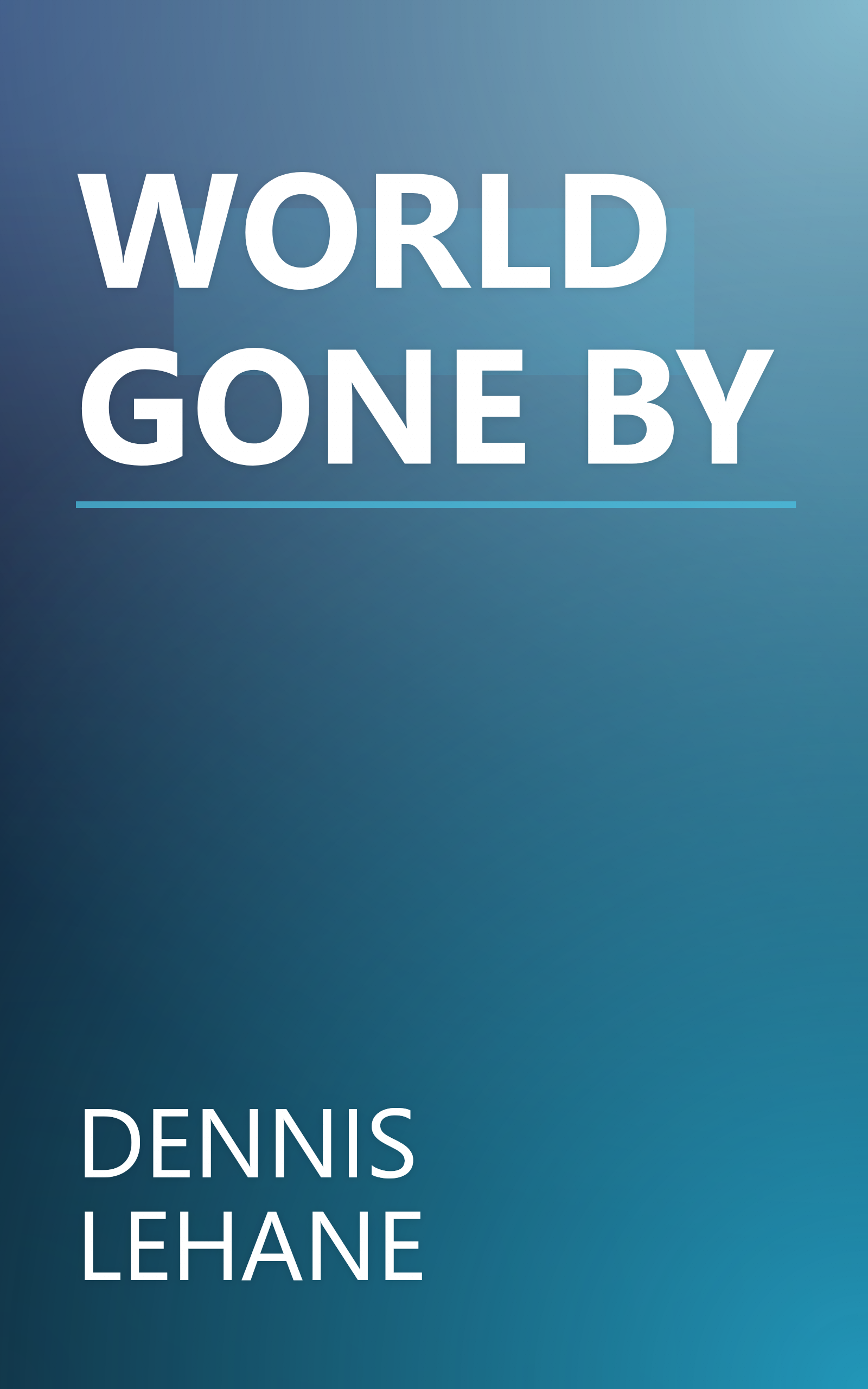 WORLD GONE BY book cover