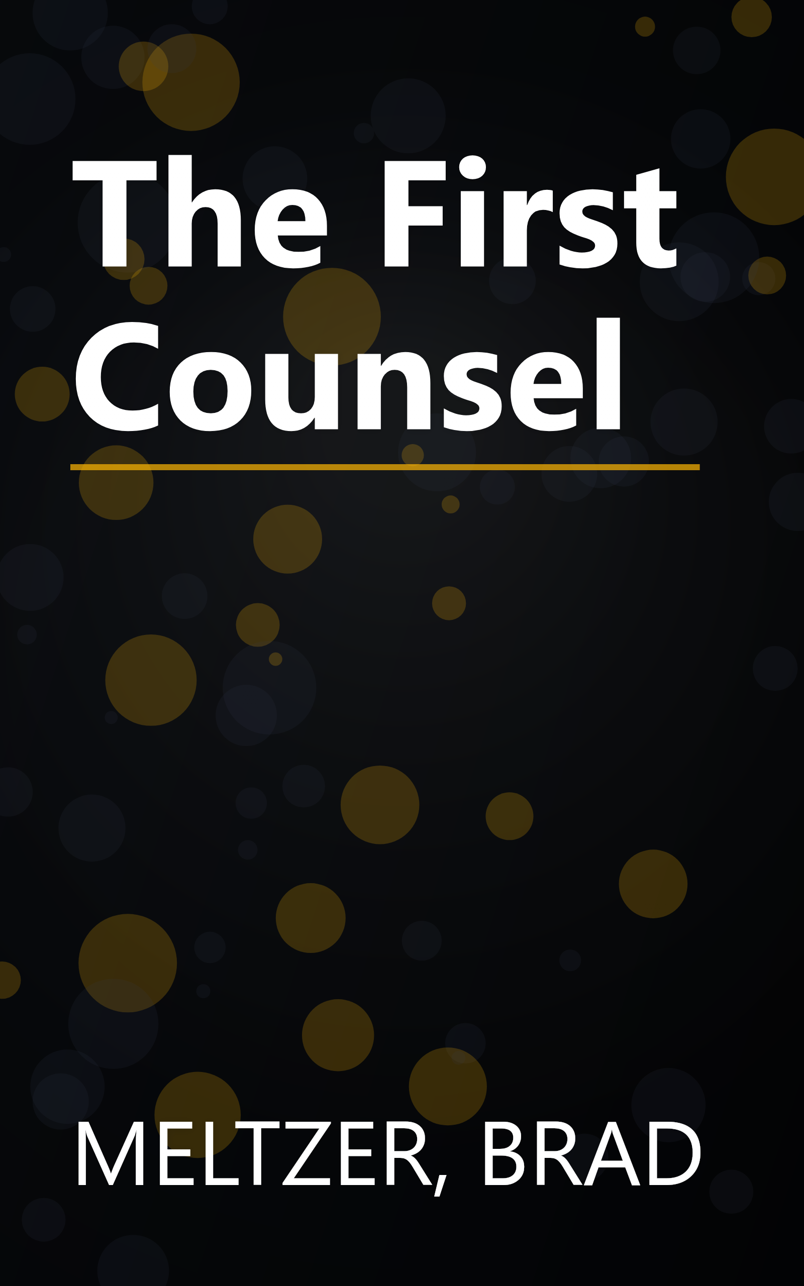 The First Counsel book cover