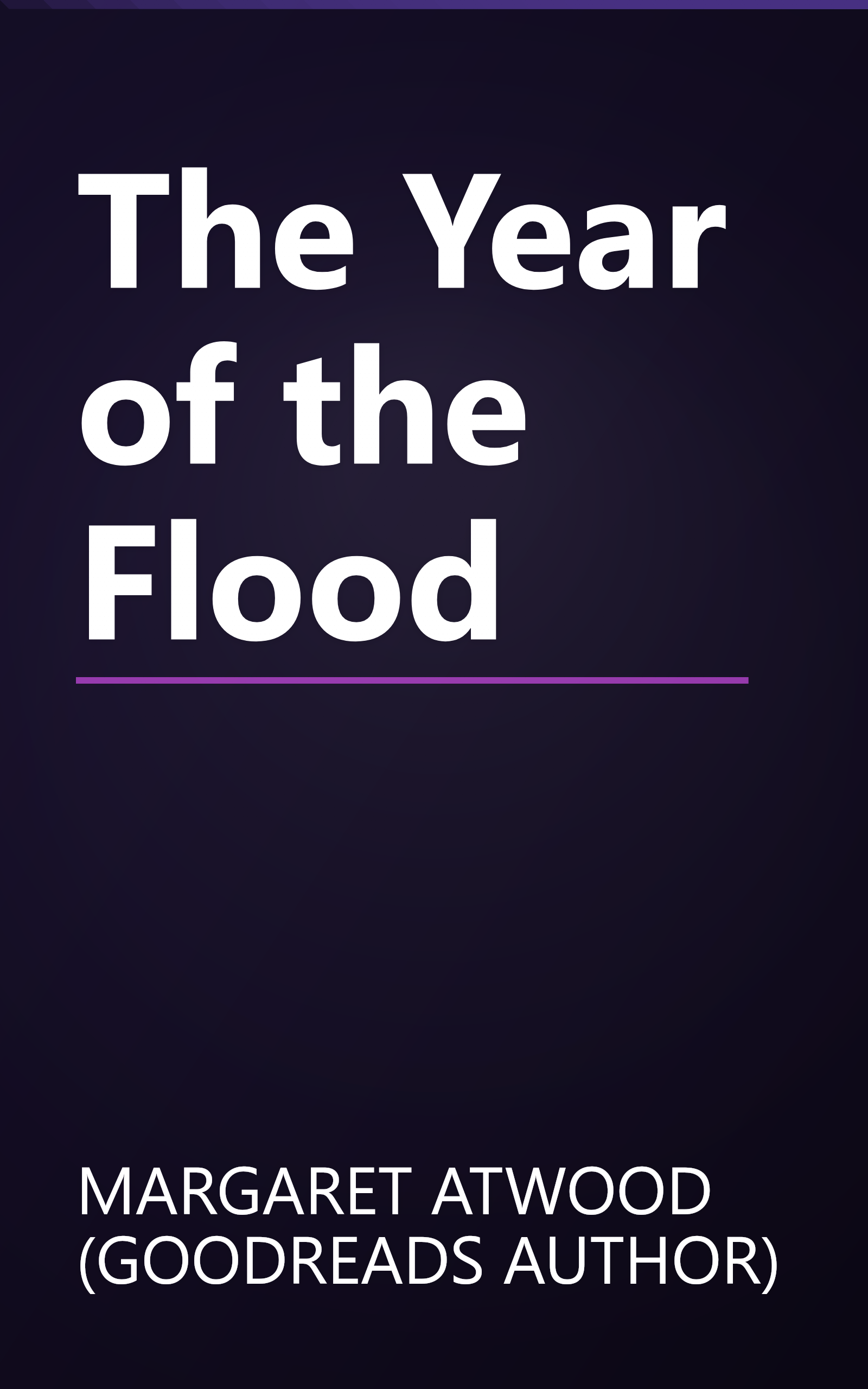 The Year of the Flood book cover