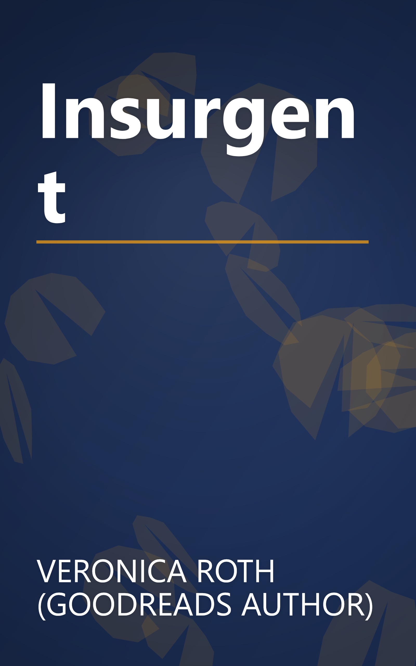 Insurgent book cover