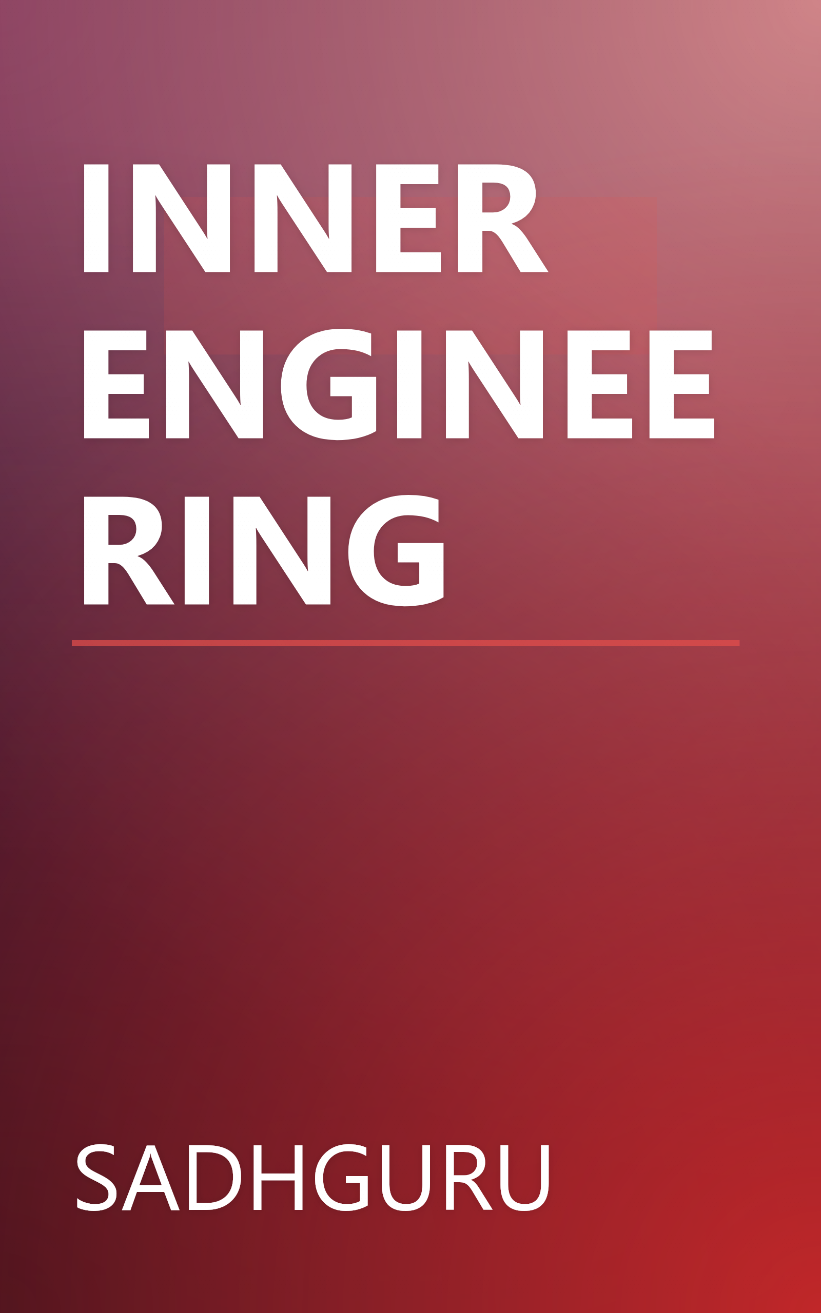 INNER ENGINEERING book cover