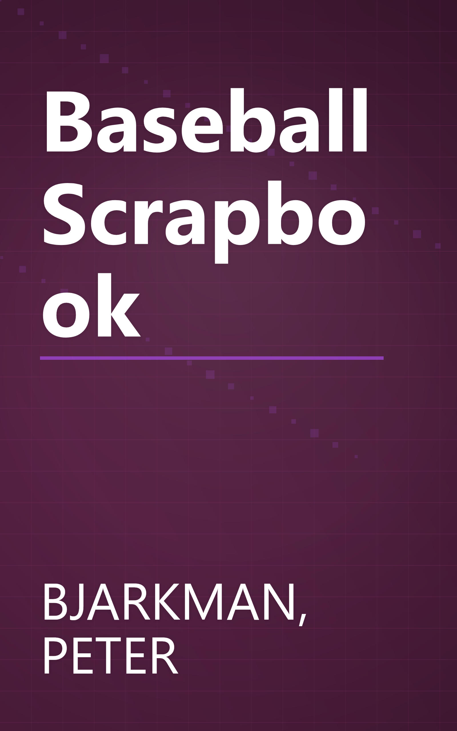 Baseball Scrapbook book cover