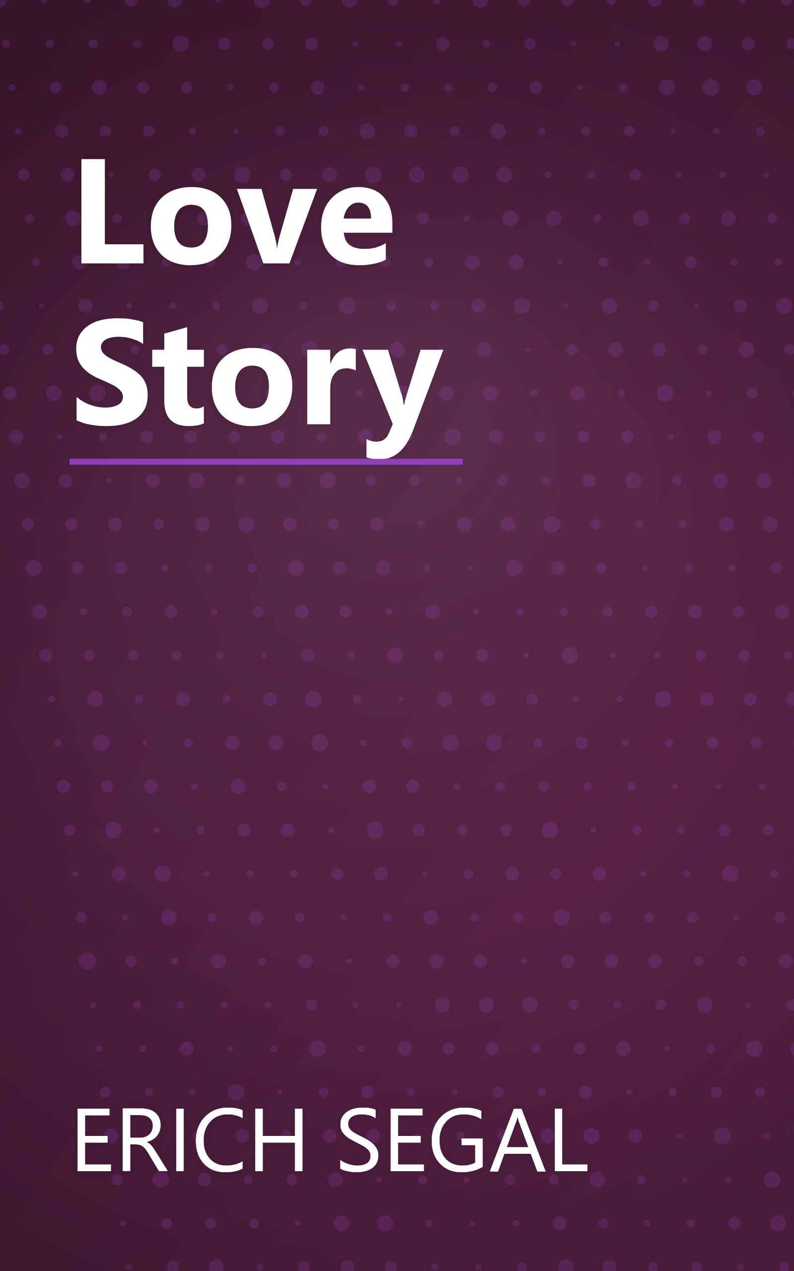 Love Story book cover