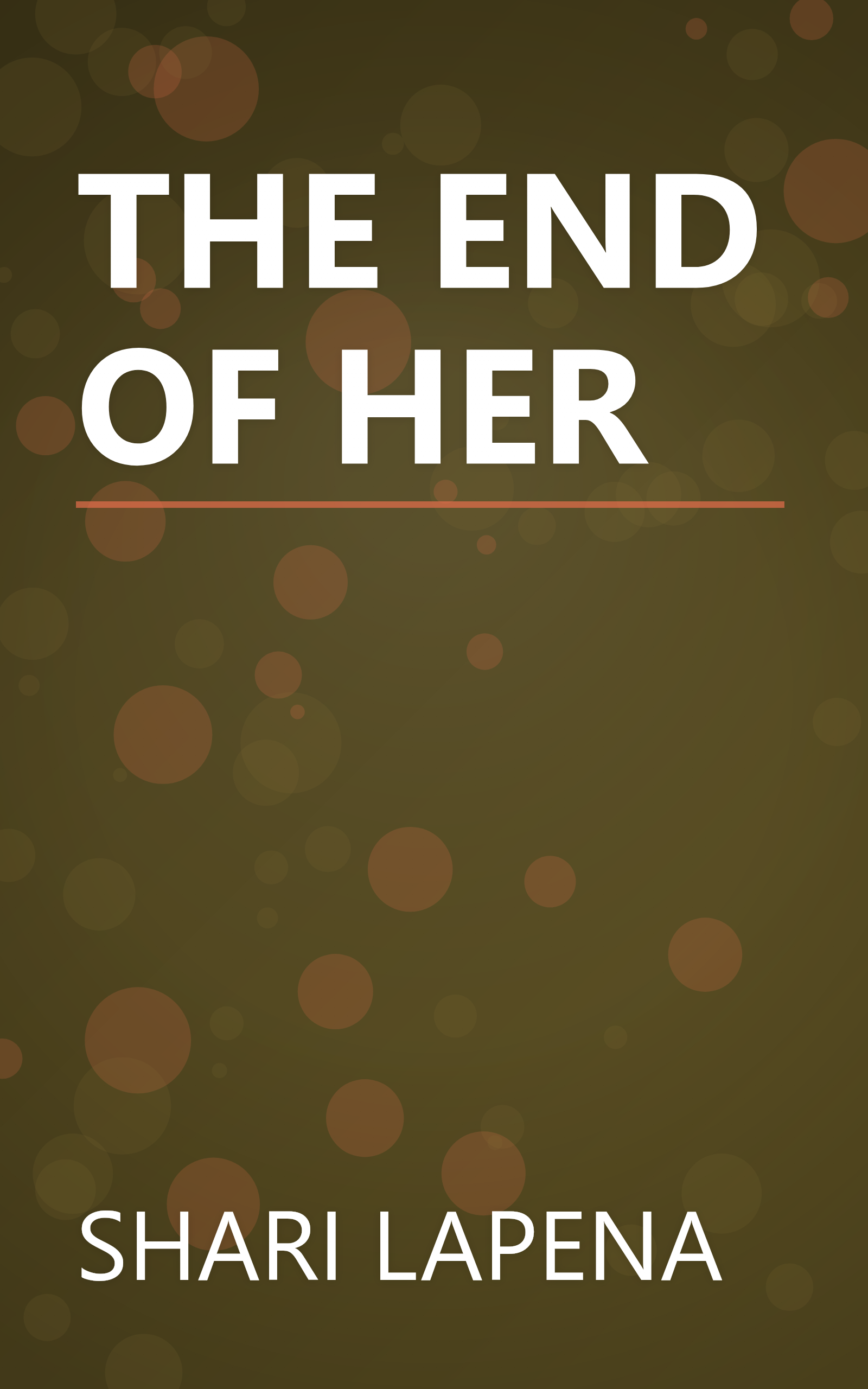 THE END OF HER book cover