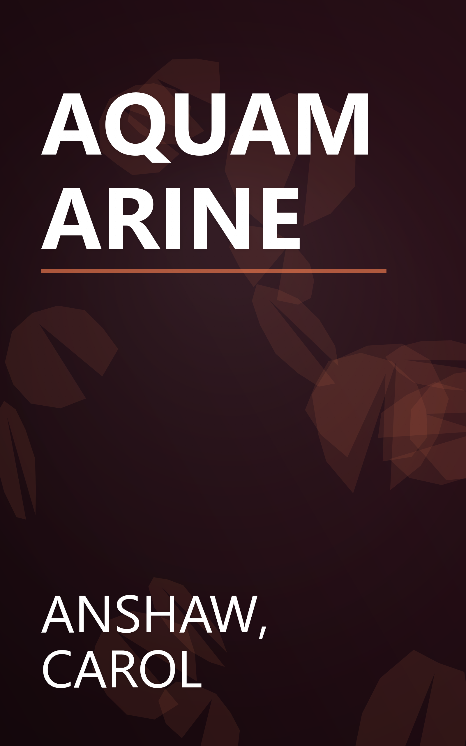 AQUAMARINE book cover