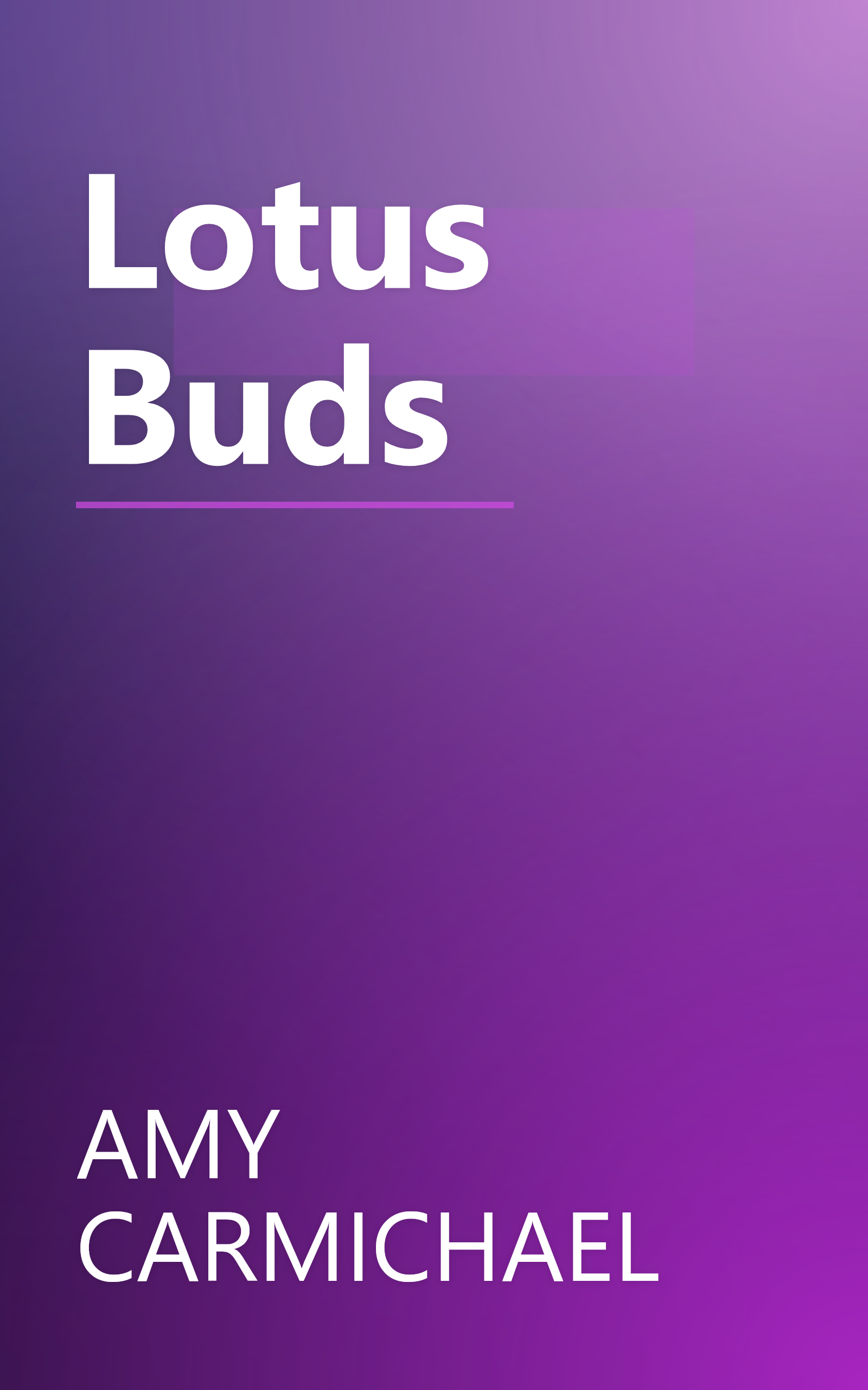 Lotus Buds book cover