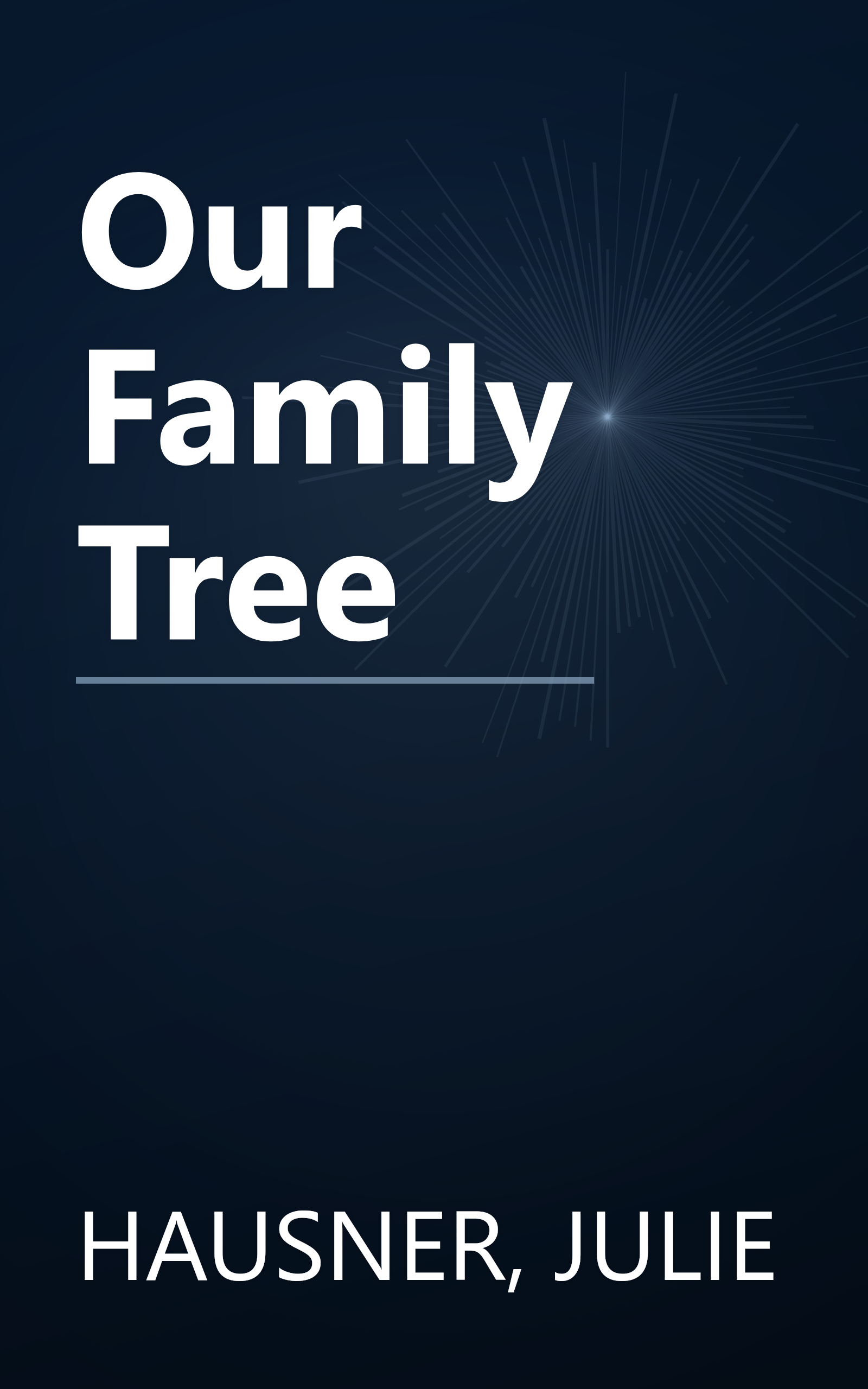Our Family Tree book cover