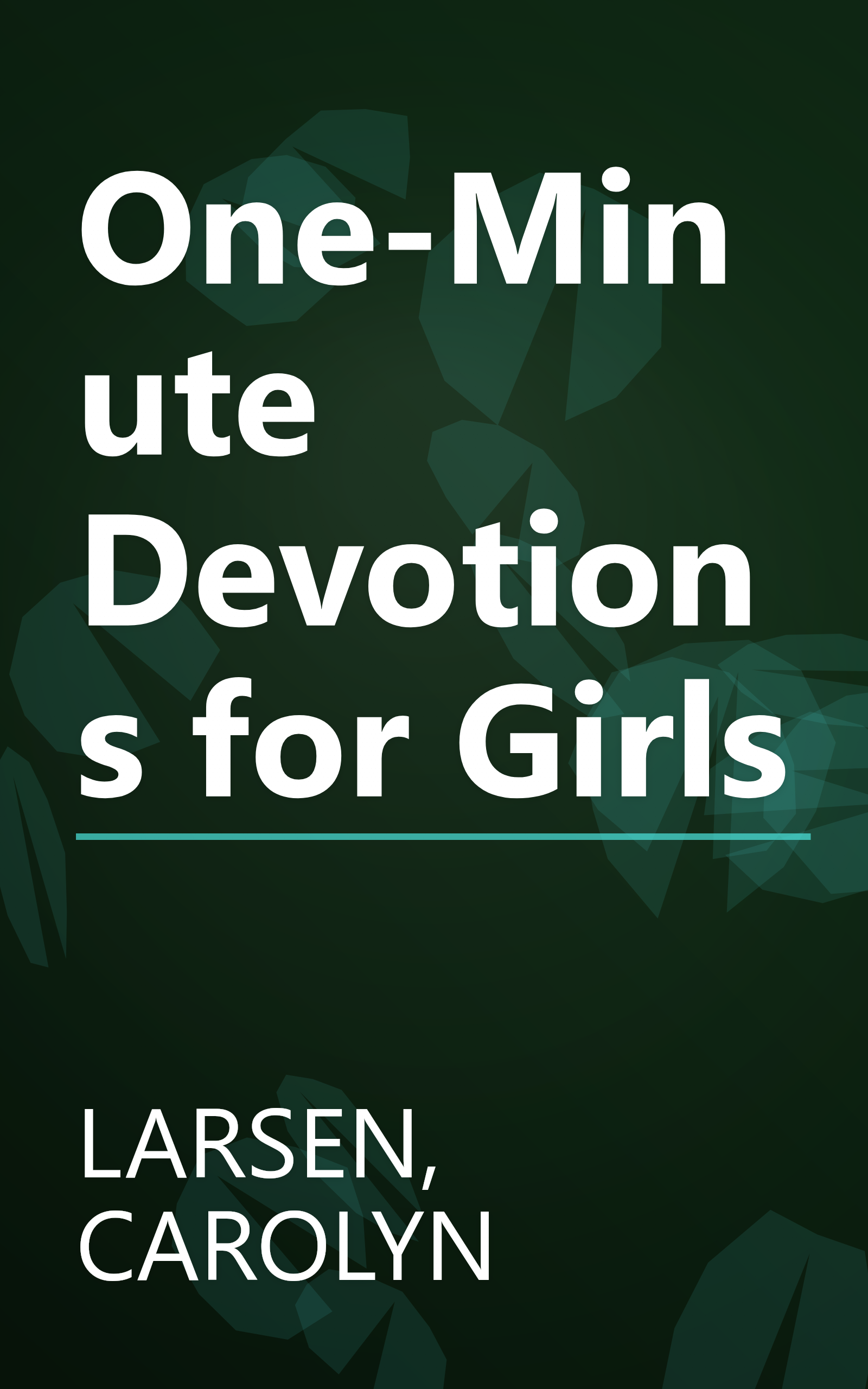 One-Minute Devotions for Girls book cover