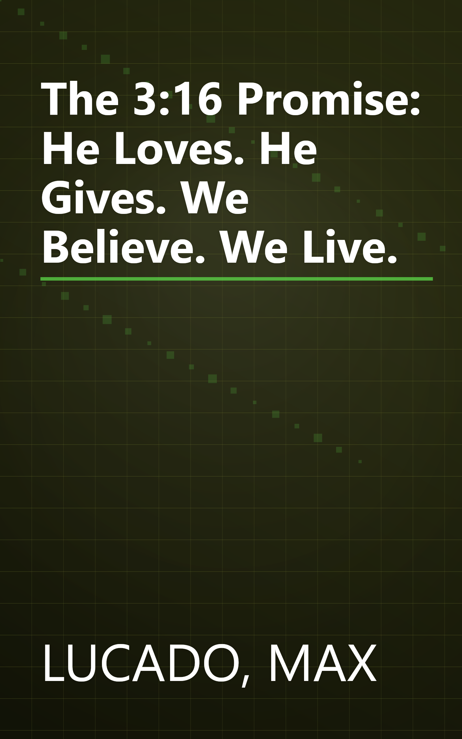 The 3:16 Promise: He Loves. He Gives. We Believe. We Live. book cover