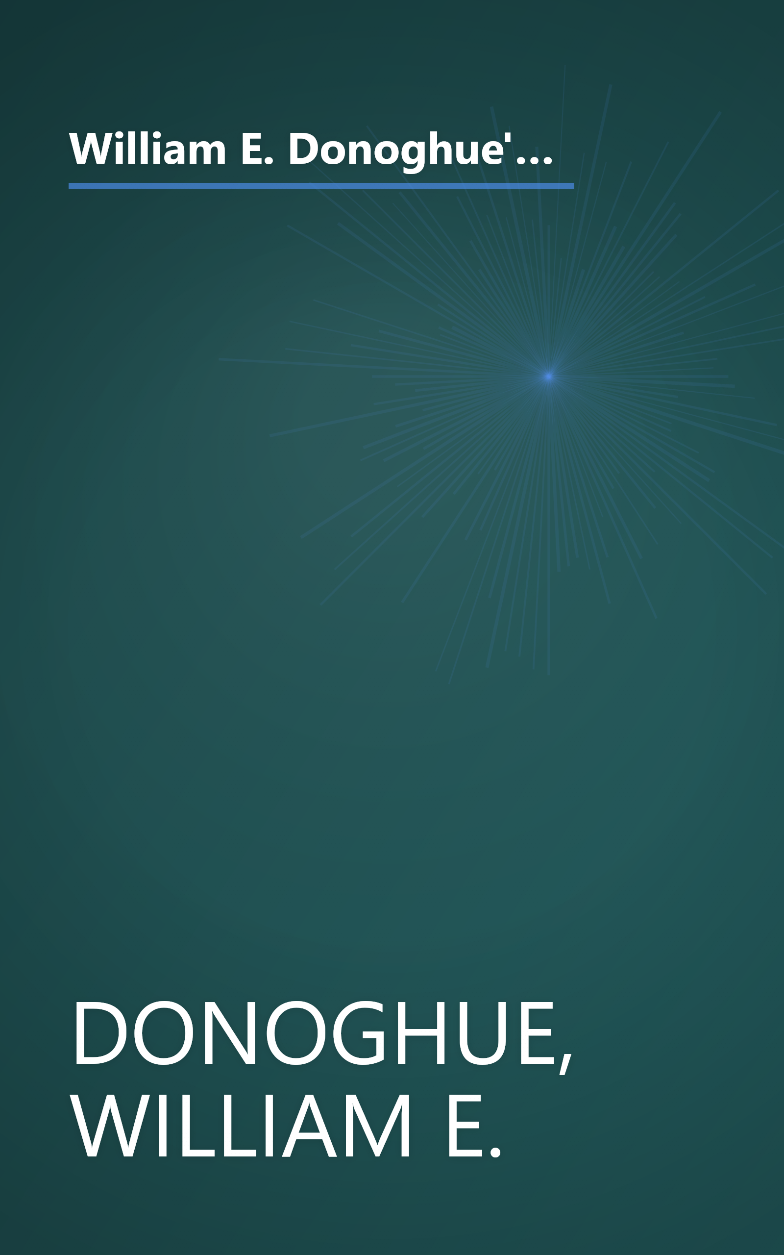 William E. Donoghue's No-Load Mutual Fund Guide: How to Take Advantage of the Investment Opportunity of the Eighties book cover