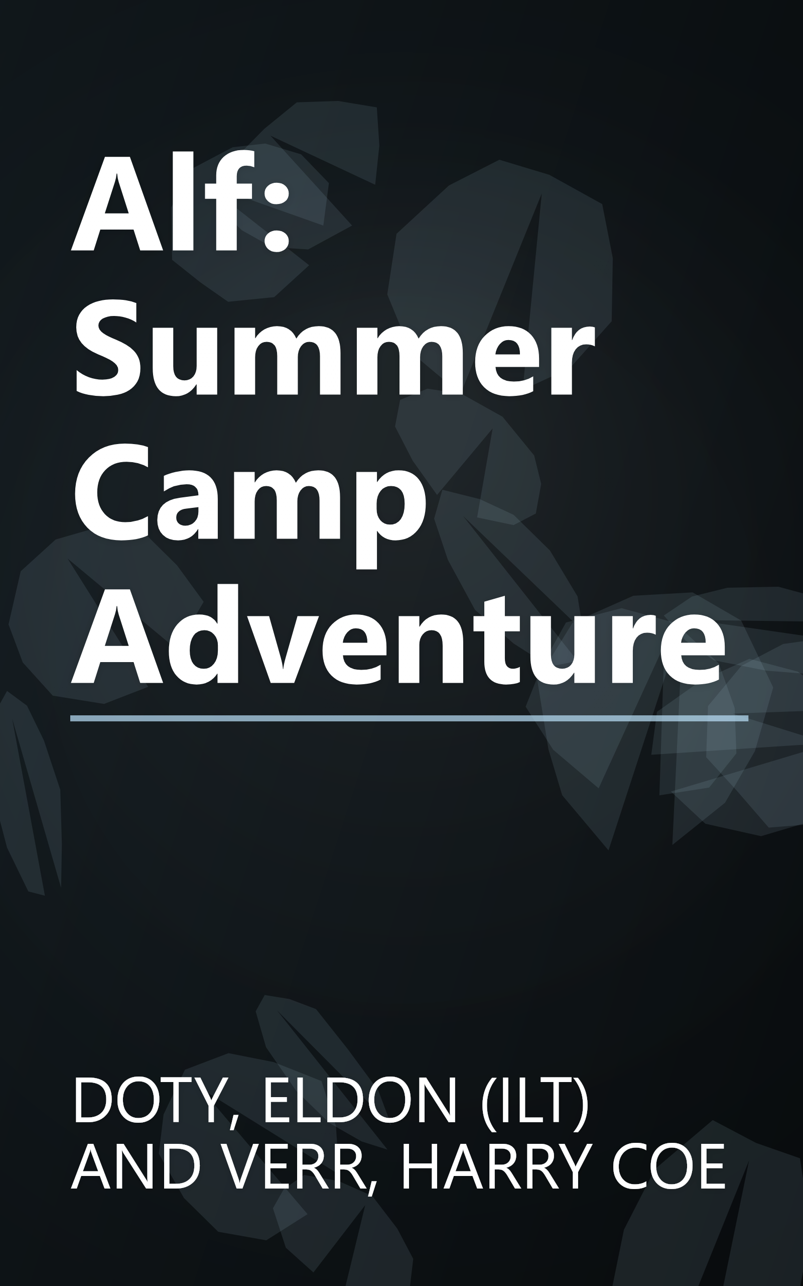 Alf: Summer Camp Adventure book cover