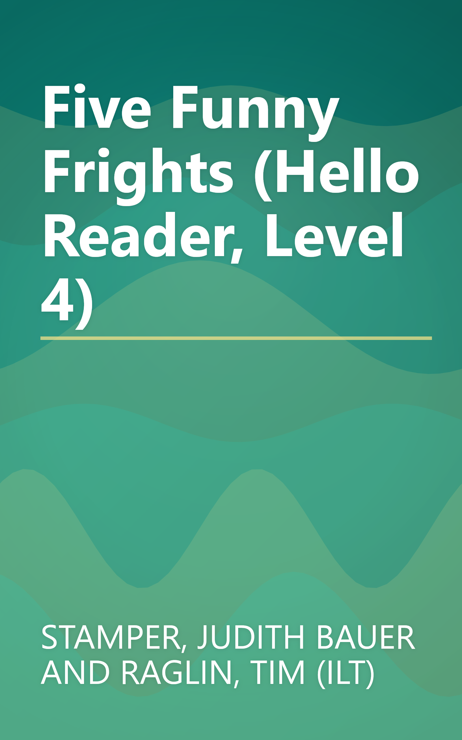 Five Funny Frights (Hello Reader, Level 4) book cover