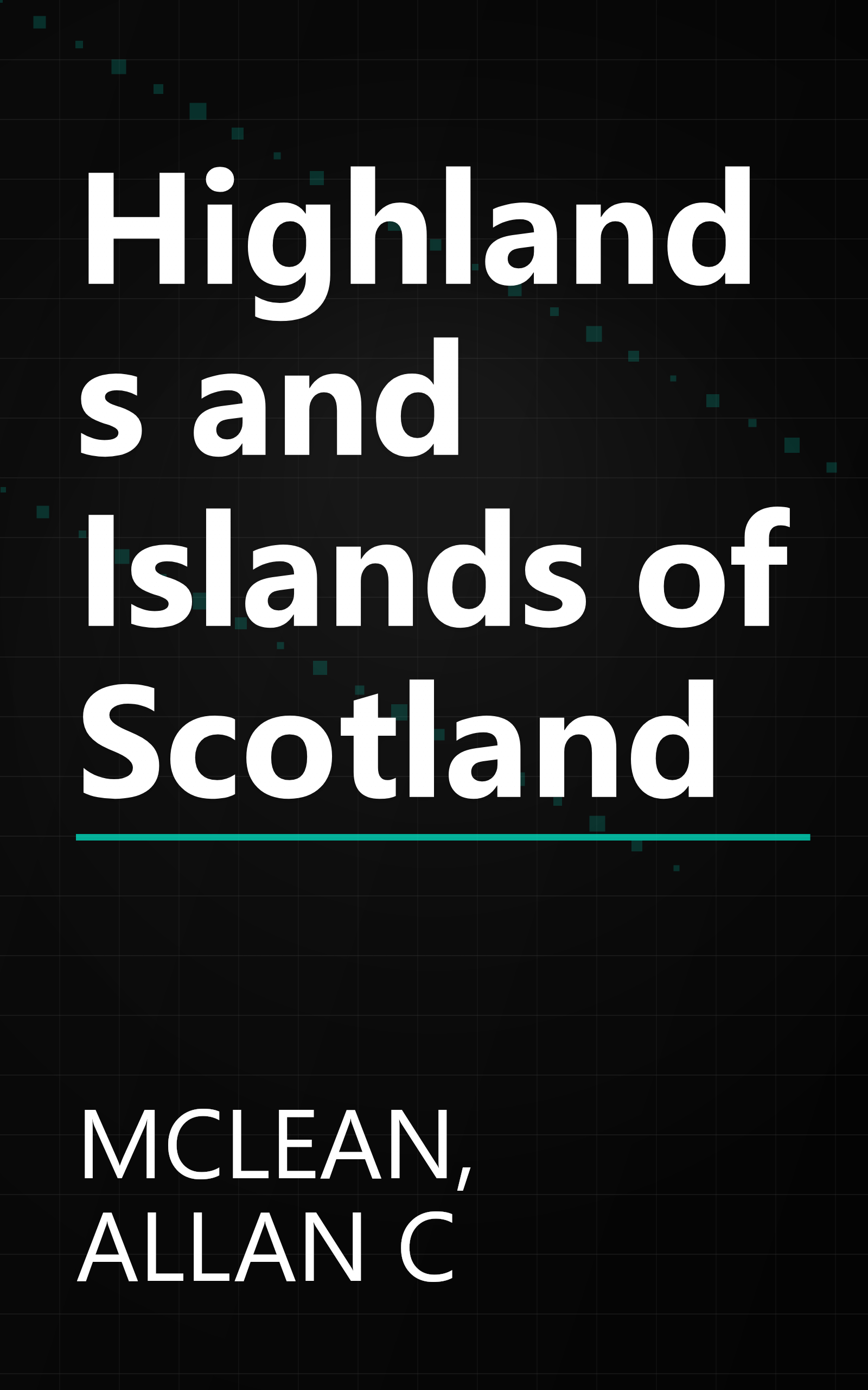 Highlands and Islands of Scotland book cover