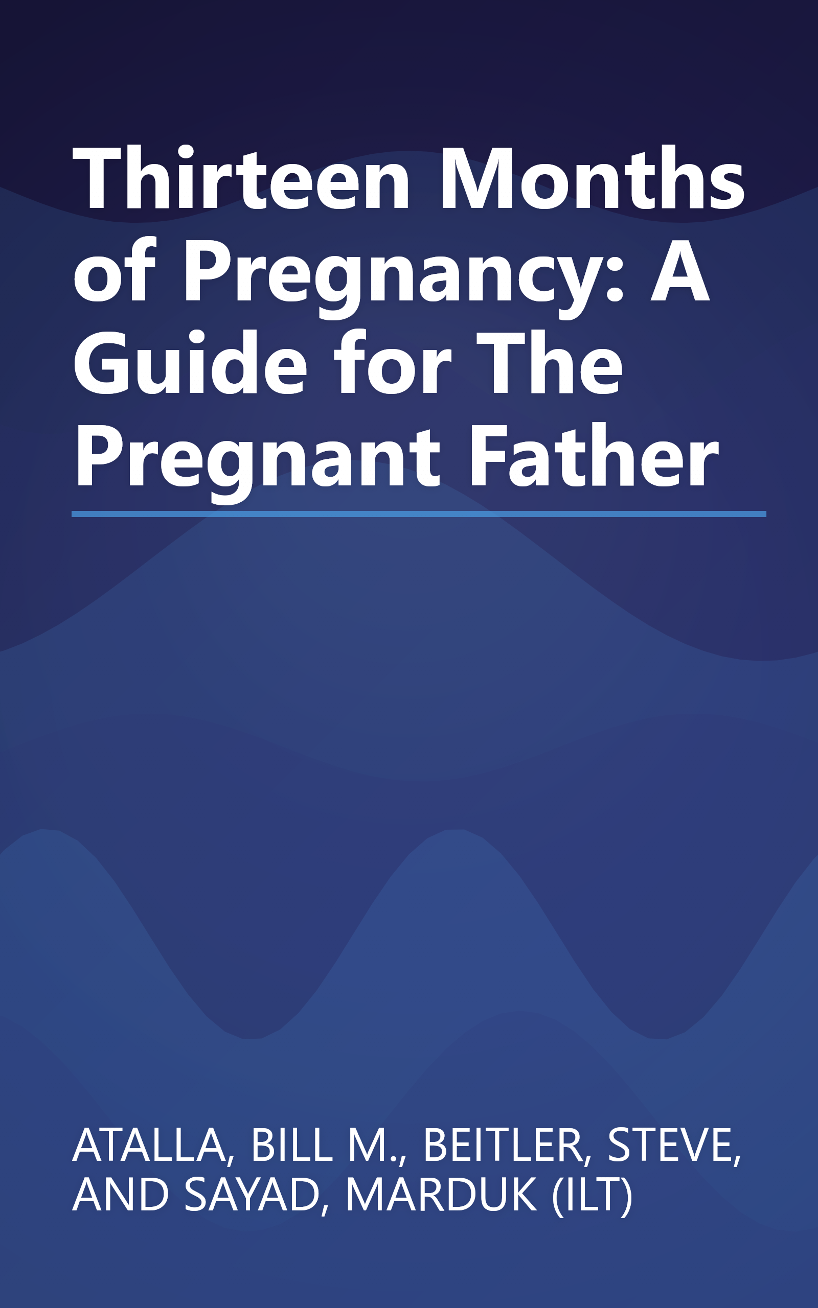 Thirteen Months of Pregnancy: A Guide for The Pregnant Father book cover