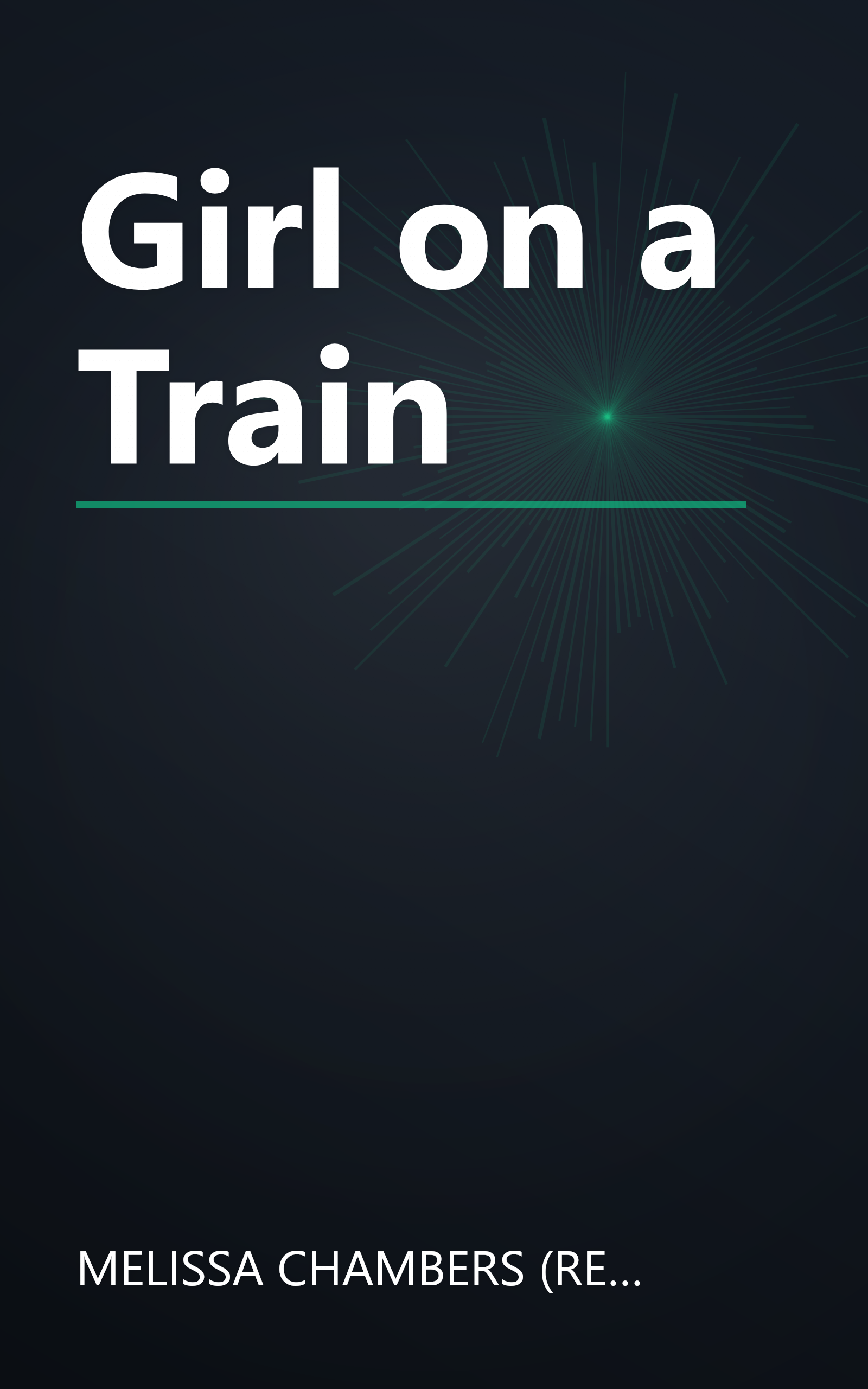 Girl on a Train book cover