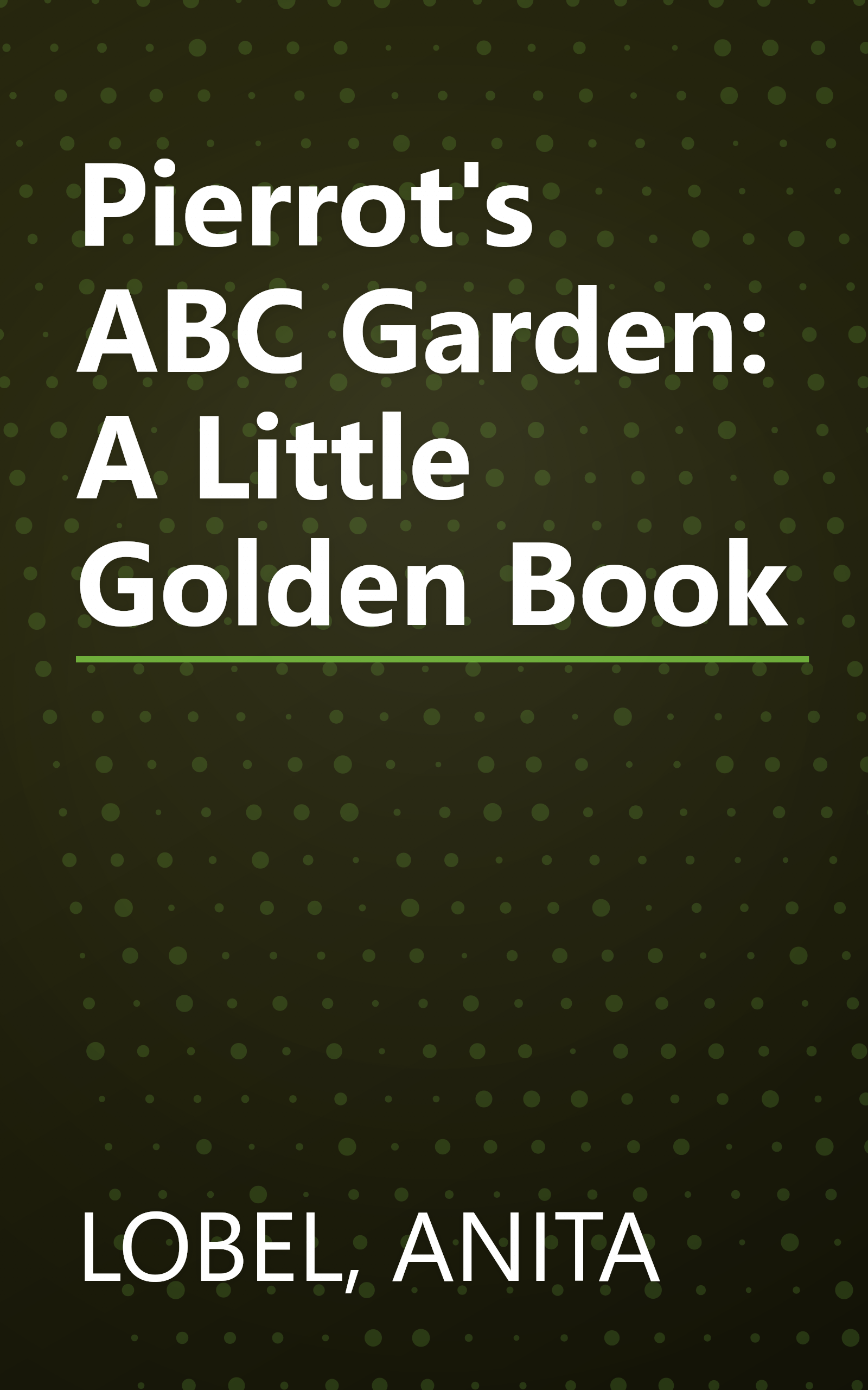 Pierrot's ABC Garden: A Little Golden Book book cover