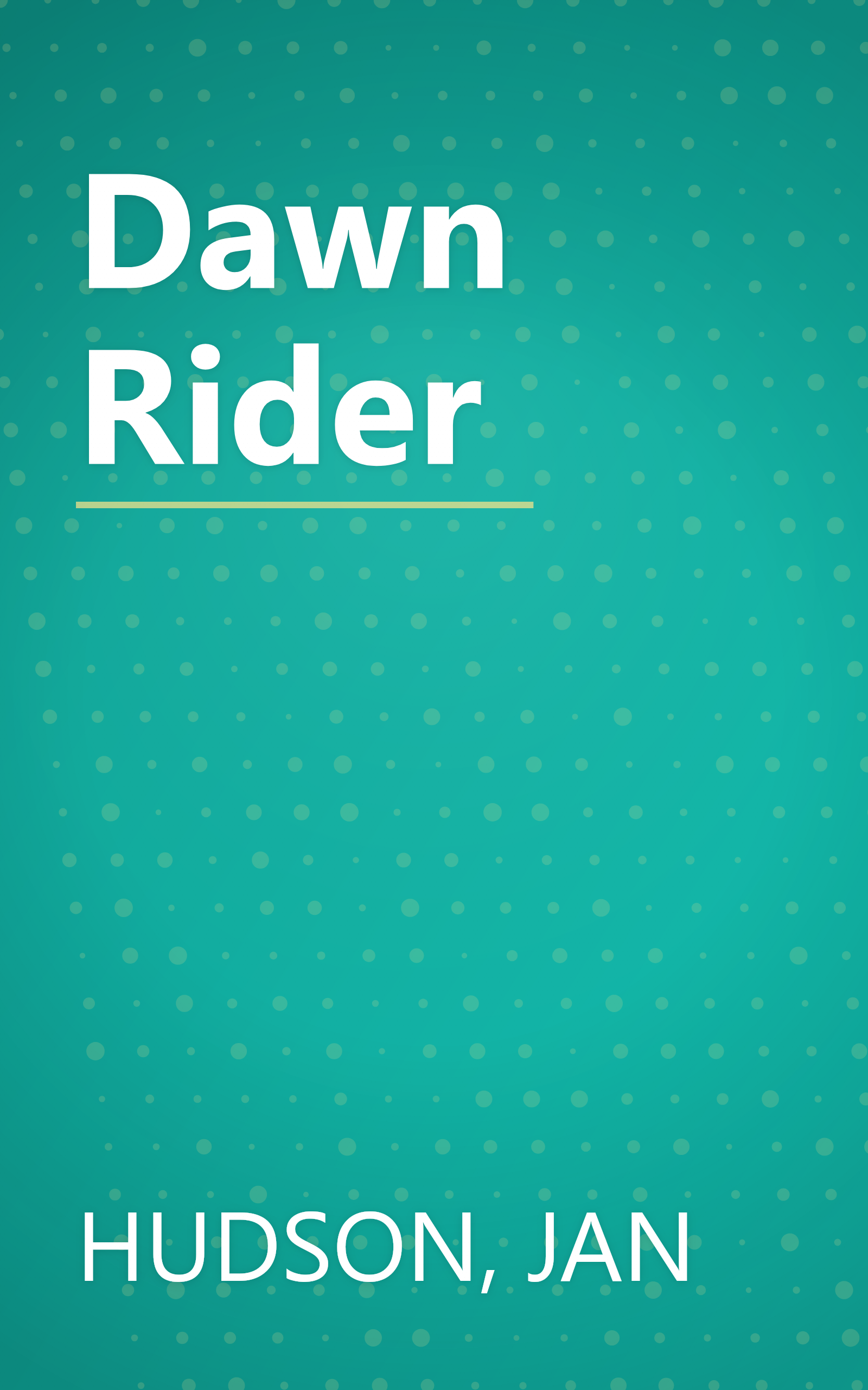 Dawn Rider book cover