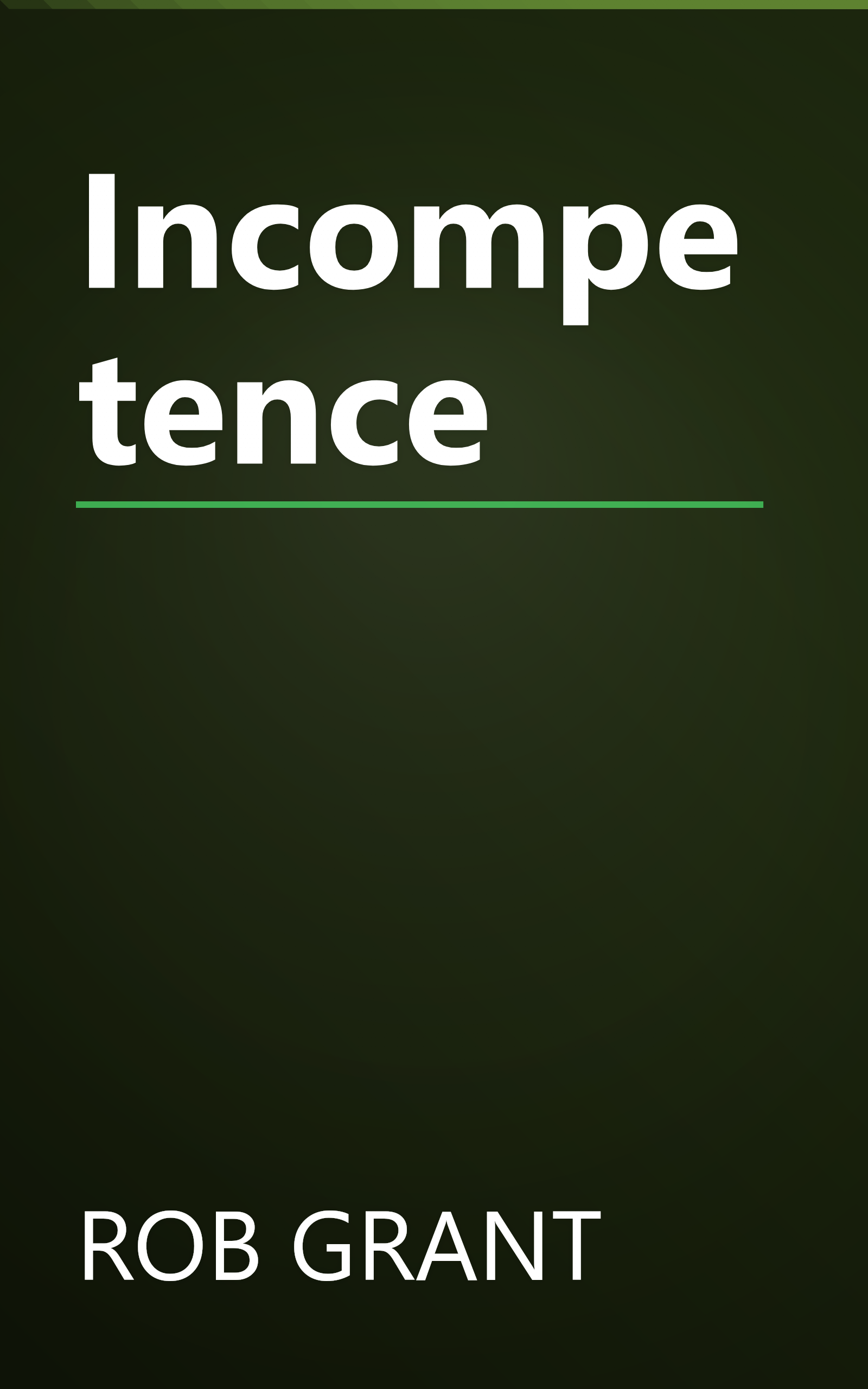 Incompetence book cover