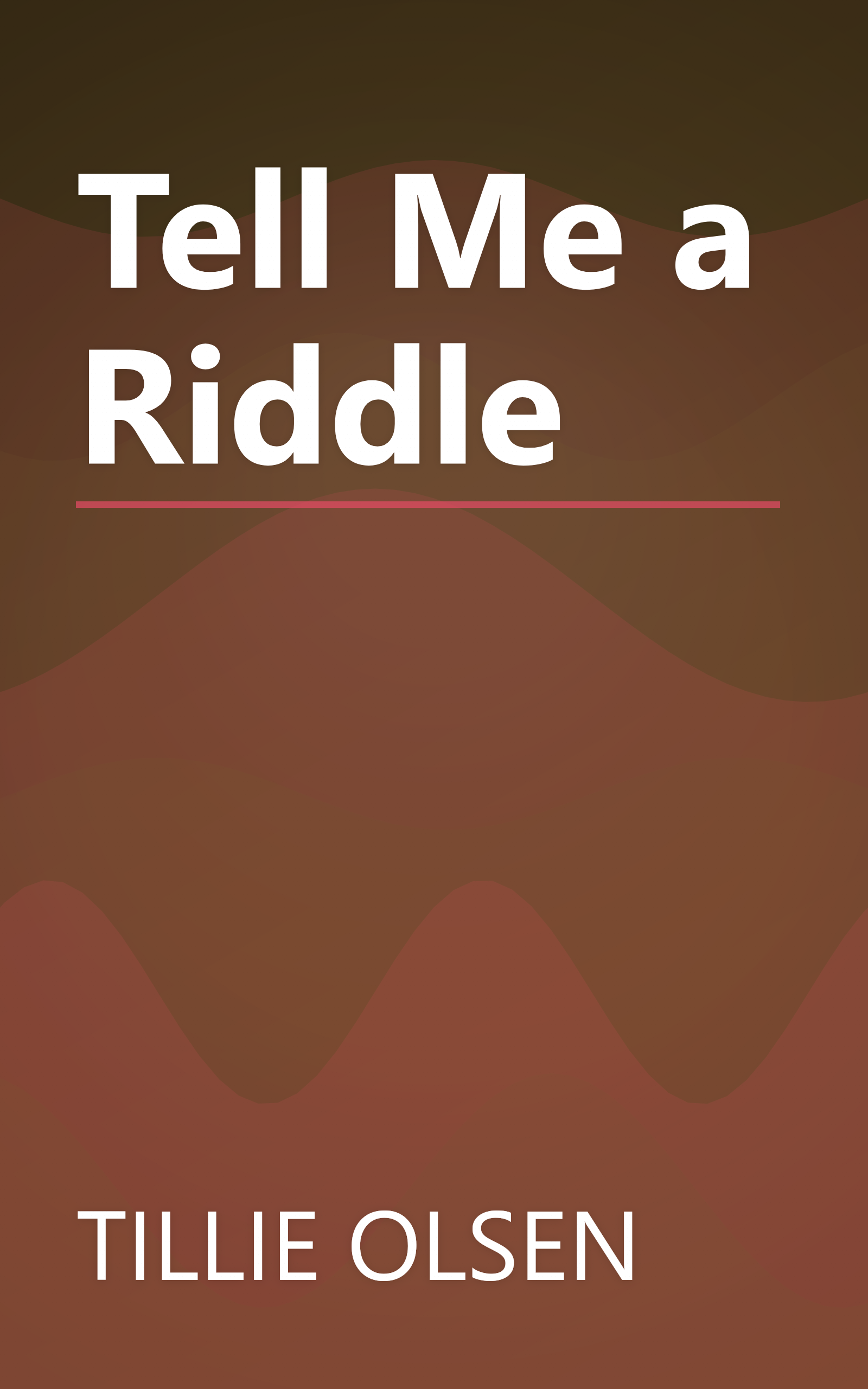 Tell Me a Riddle book cover