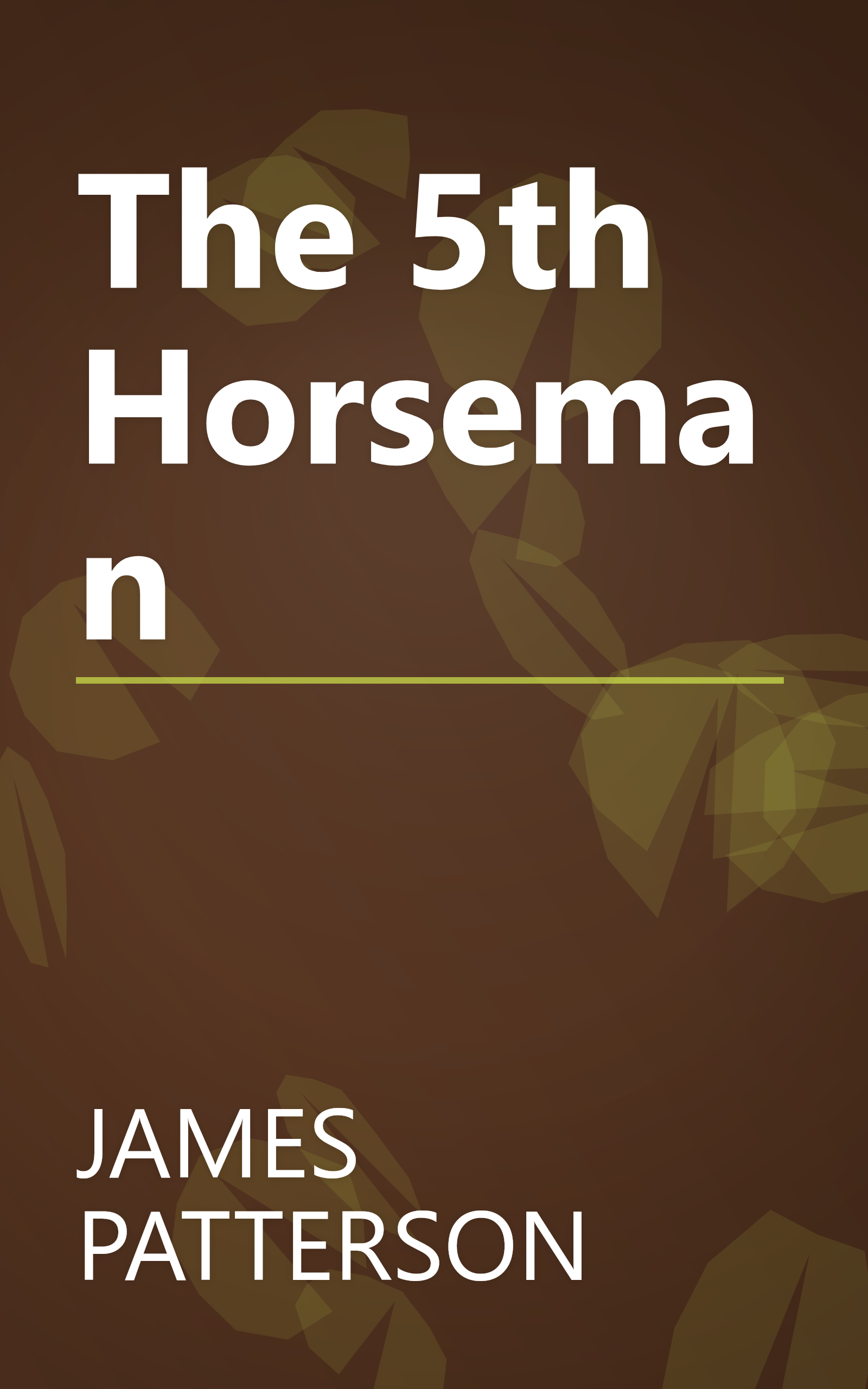 The 5th Horseman book cover