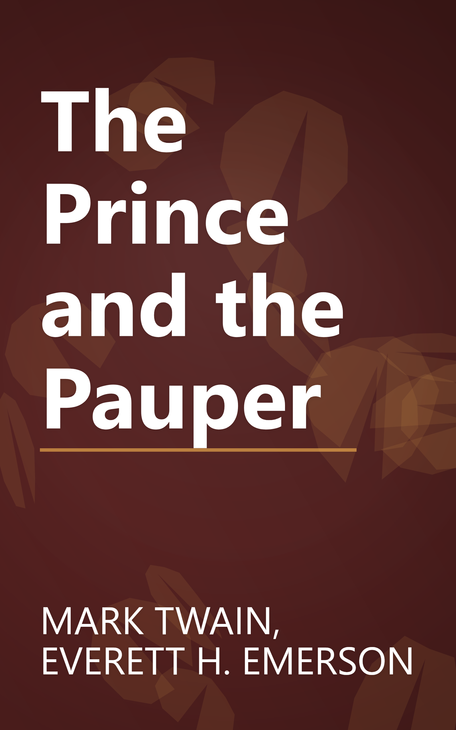 The Prince and the Pauper book cover