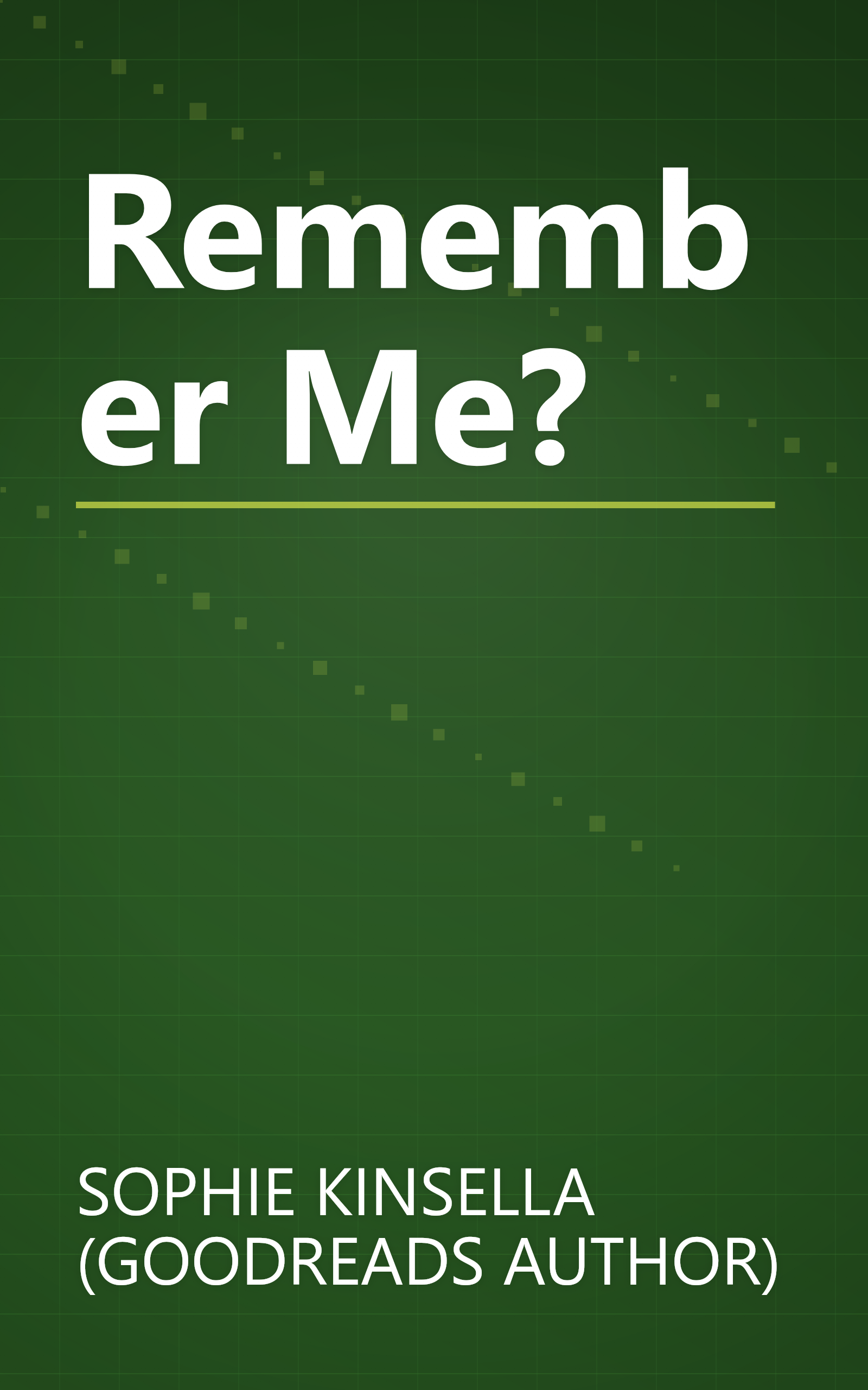 Remember Me? book cover