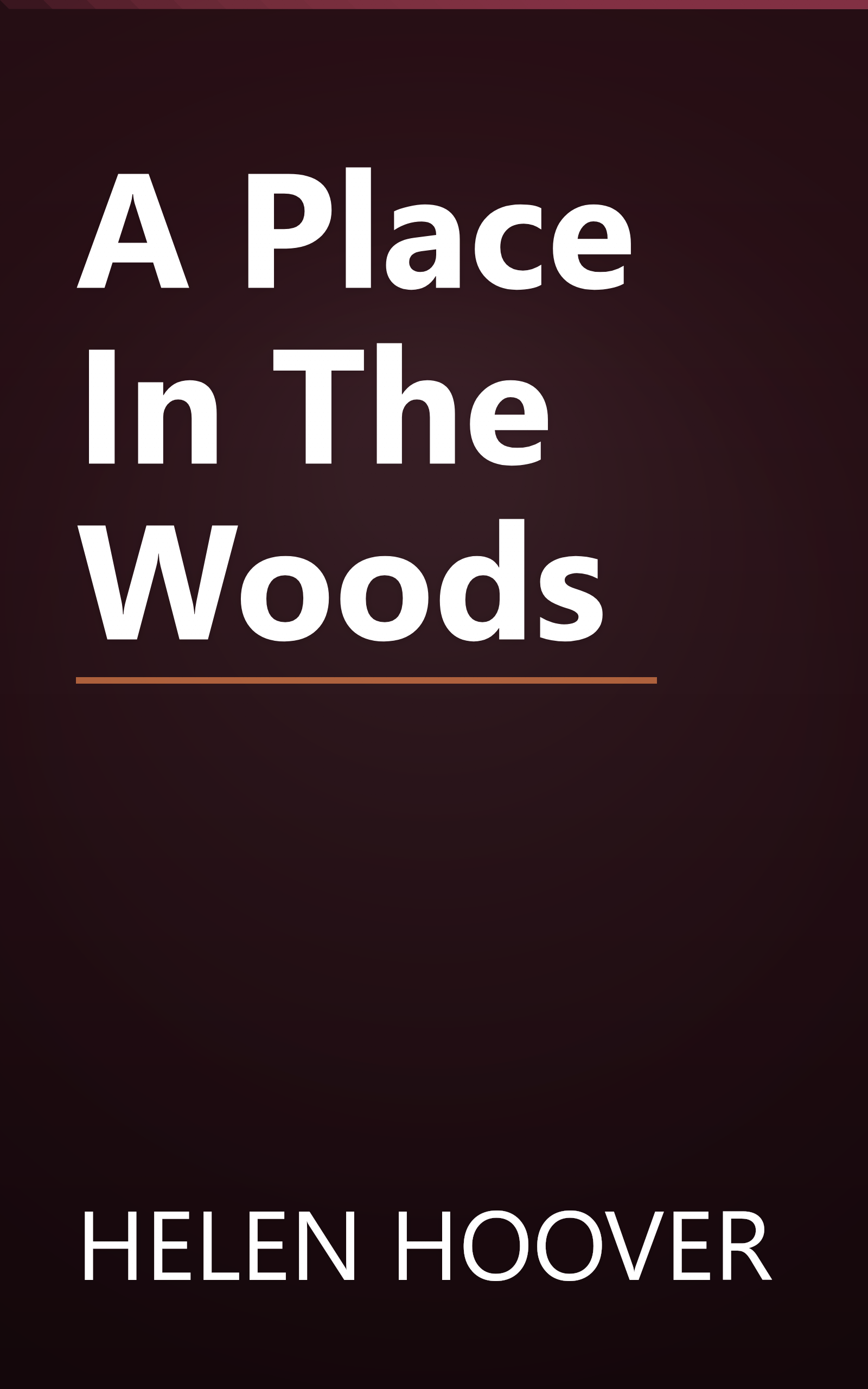 A Place In The Woods book cover