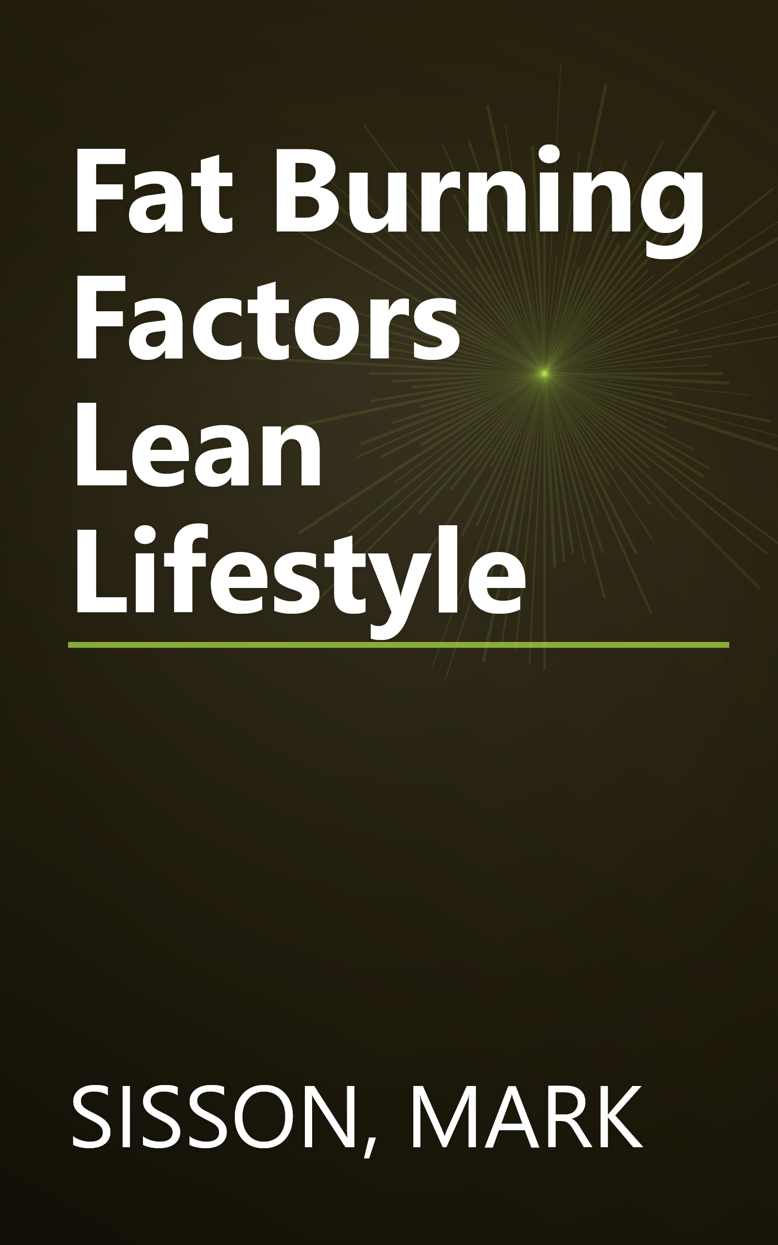 Fat Burning Factors Lean Lifestyle book cover