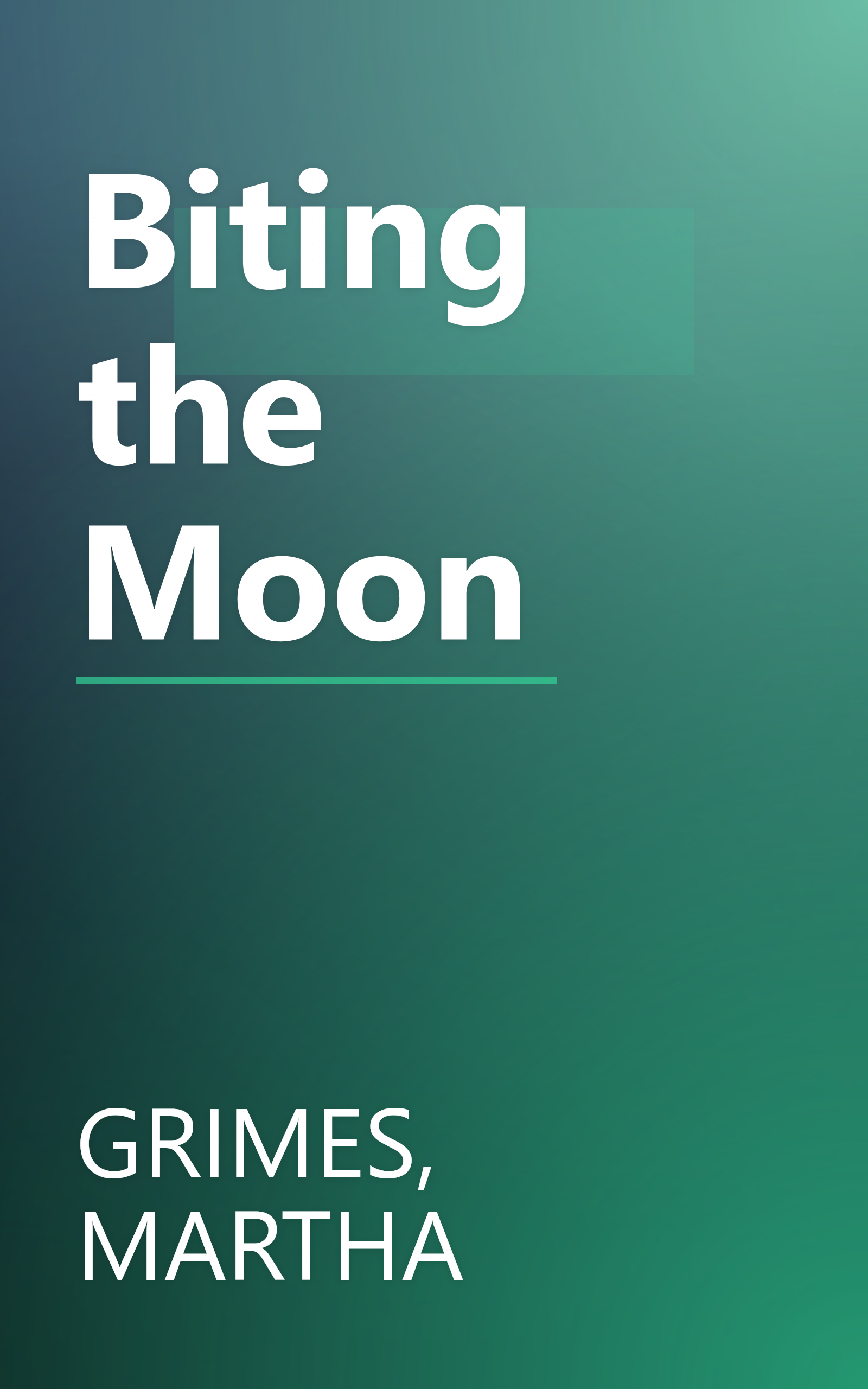 Biting the Moon book cover