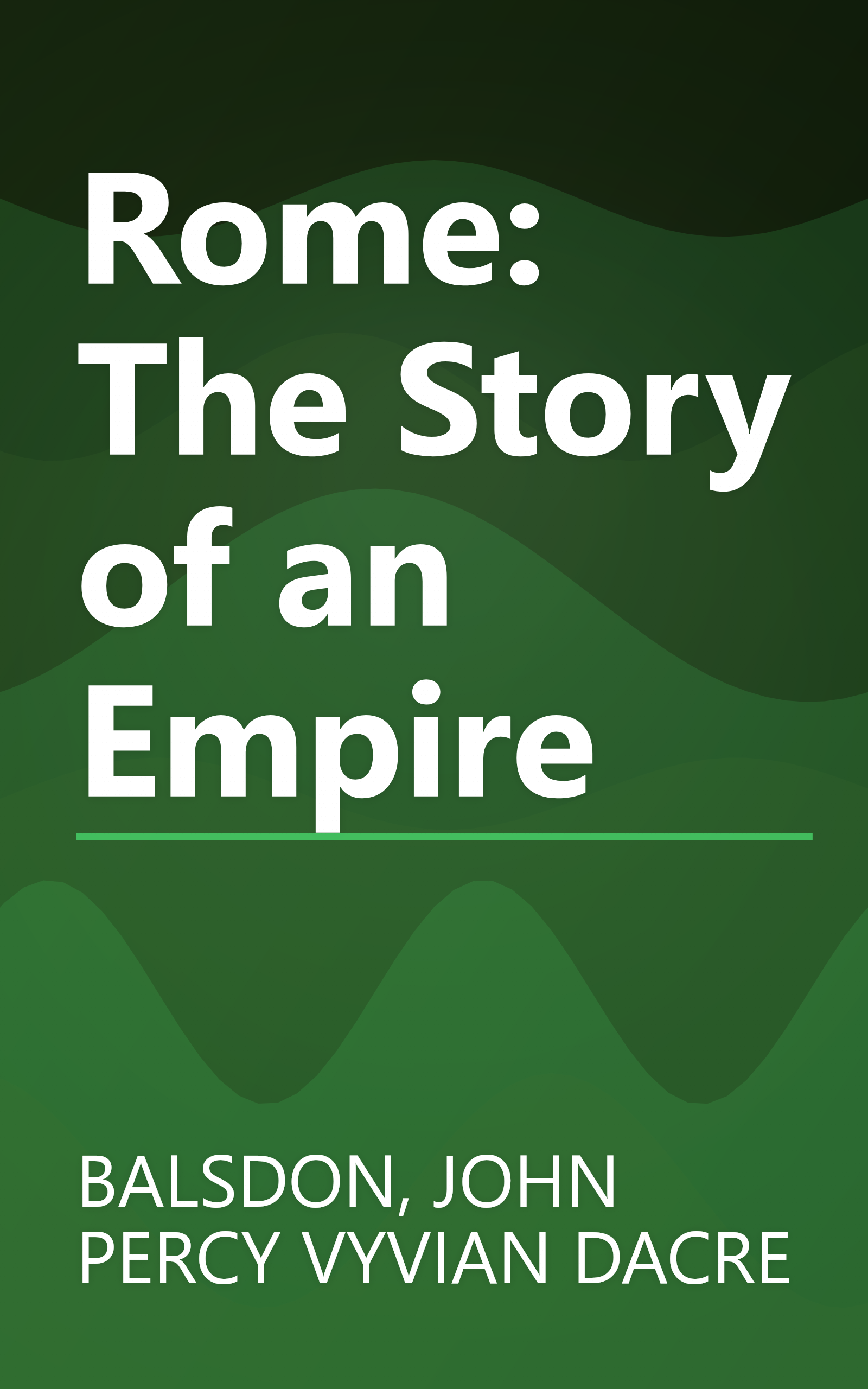 Rome: The Story of an Empire book cover