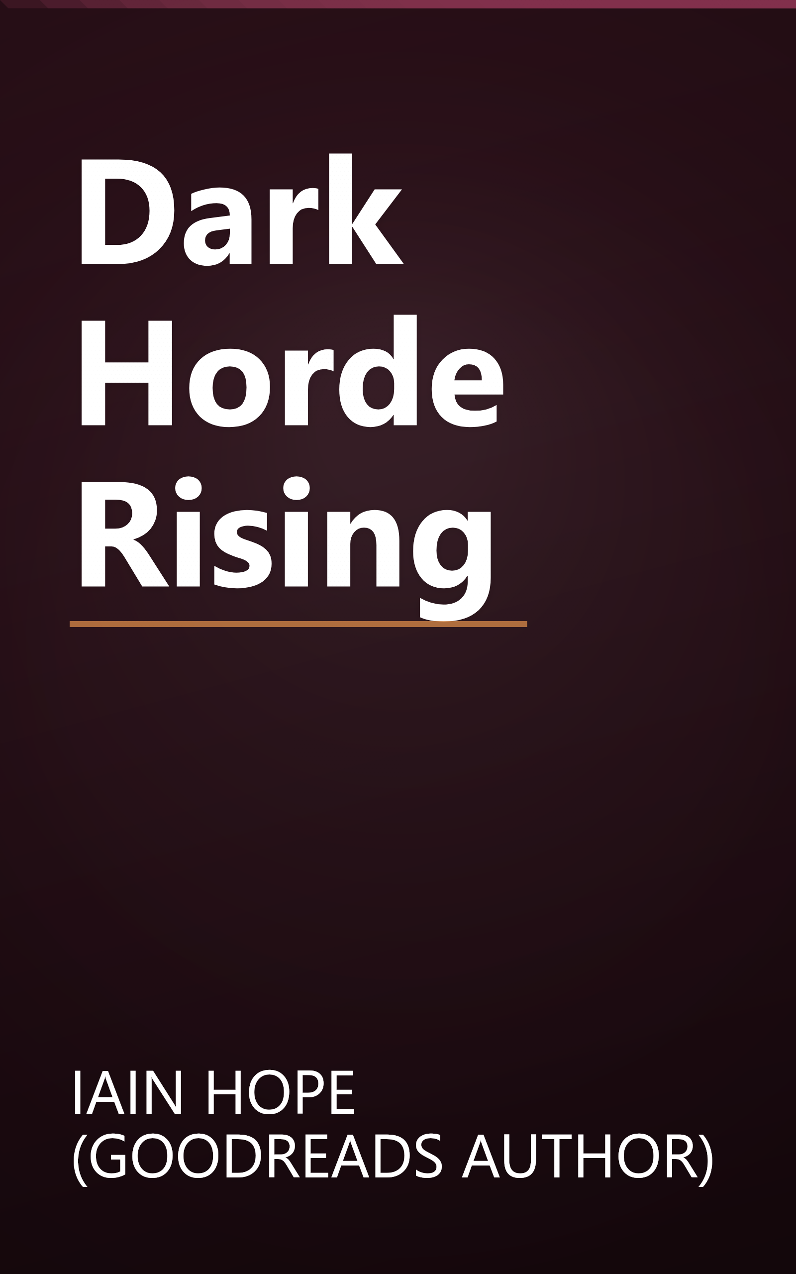 Dark Horde Rising book cover