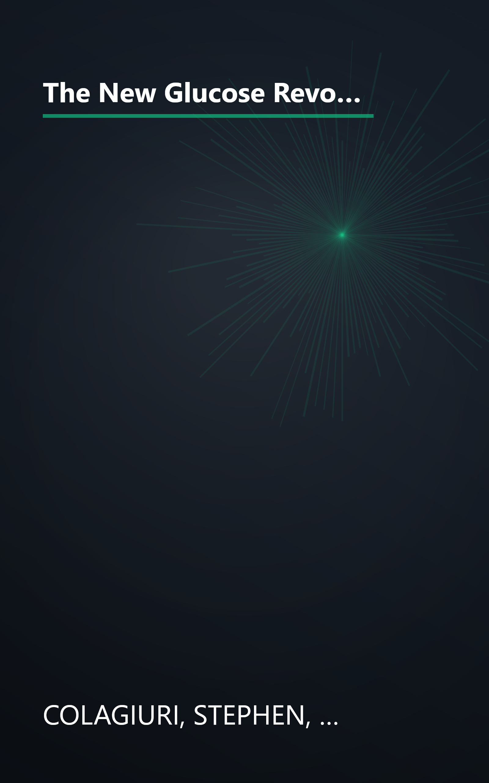 The New Glucose Revolution for Diabetes: The Definitive Guide to Managing Diabetes and Prediabetes Using the Glycemic Index (Marlowe Diabetes Library) book cover