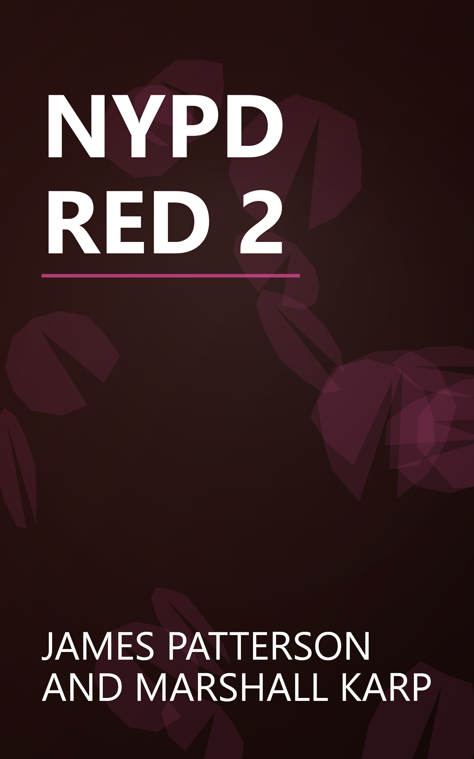 NYPD RED 2 book cover