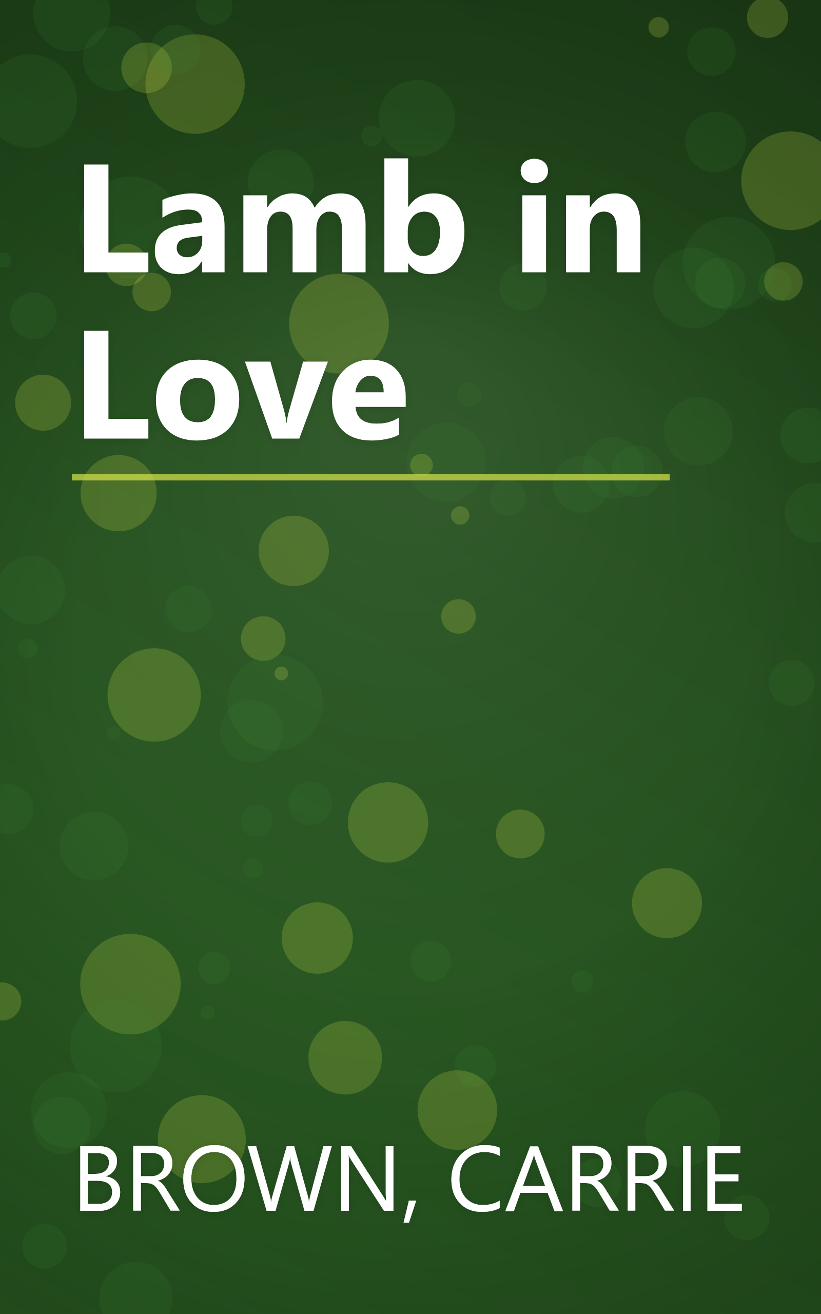 Lamb in Love book cover