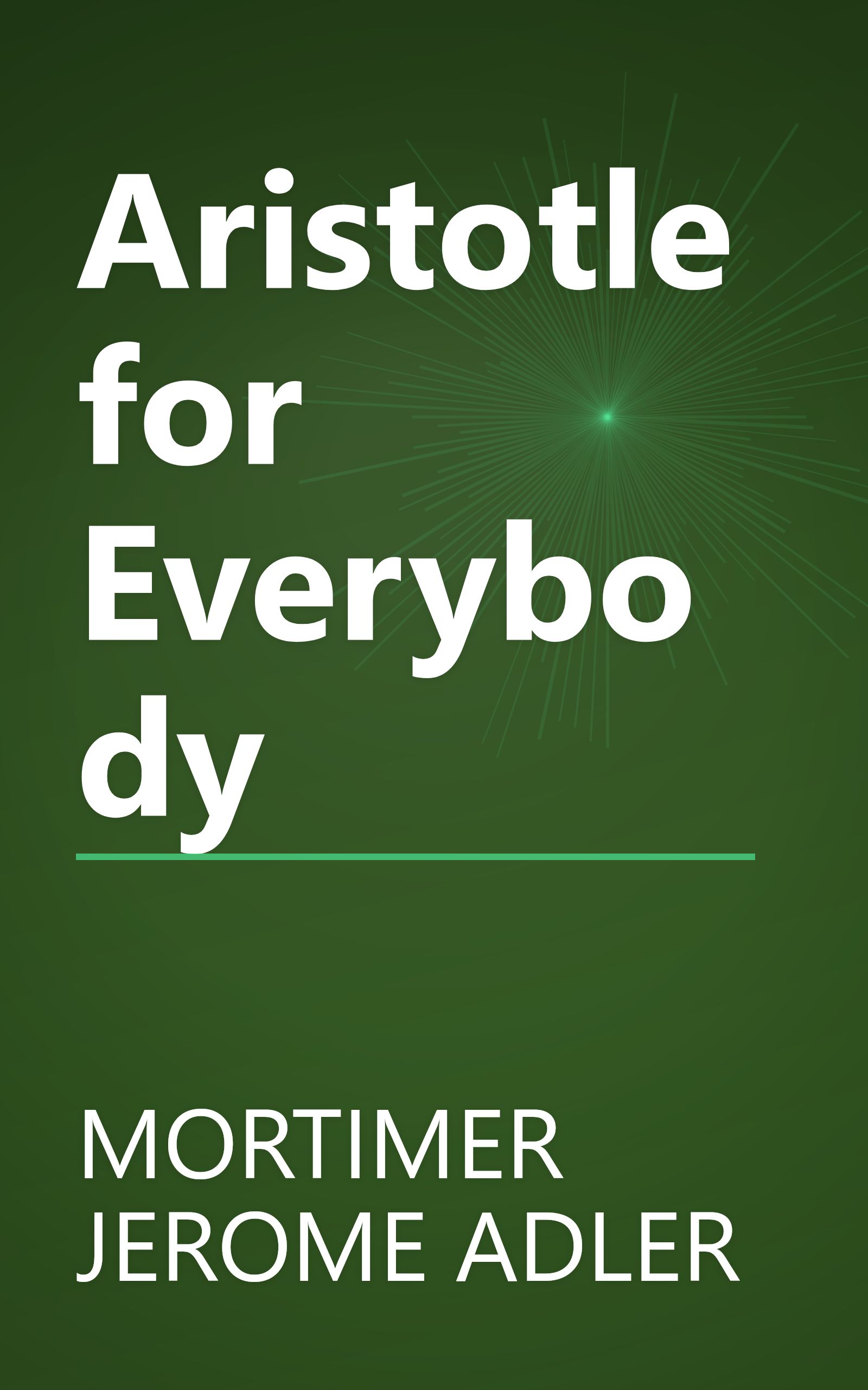 Aristotle for Everybody book cover