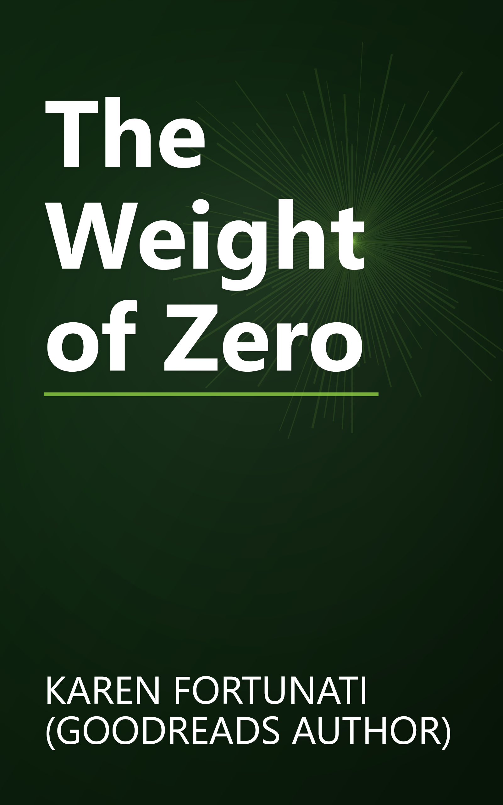 The Weight of Zero book cover