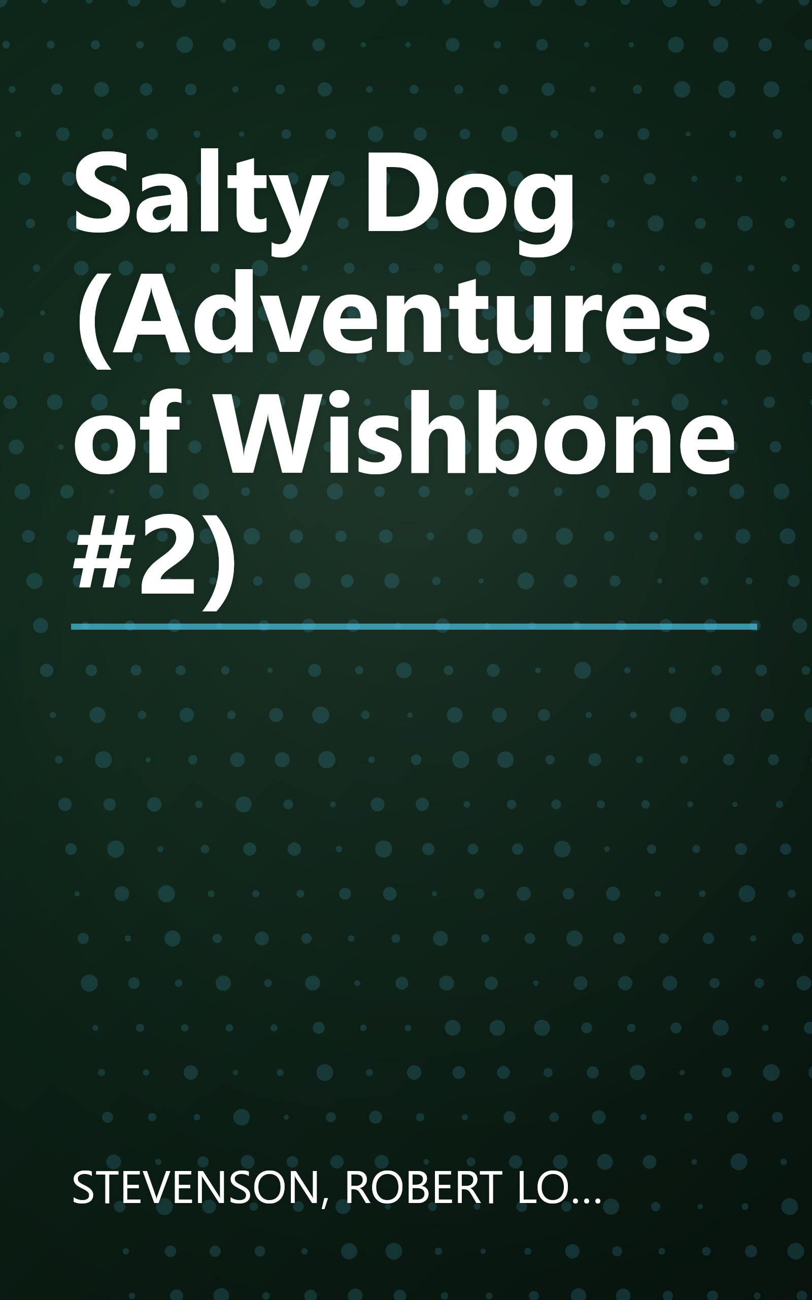 Salty Dog (Adventures of Wishbone #2) book cover