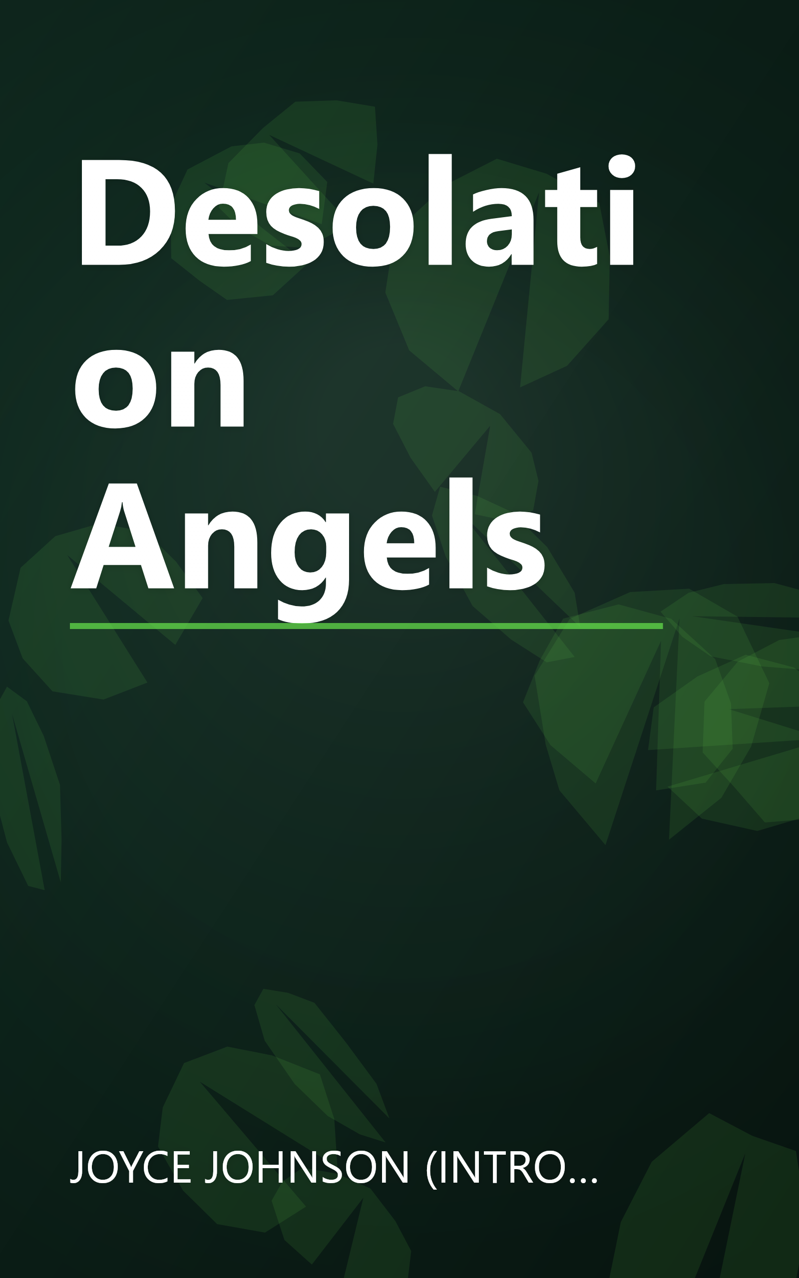 Desolation Angels book cover