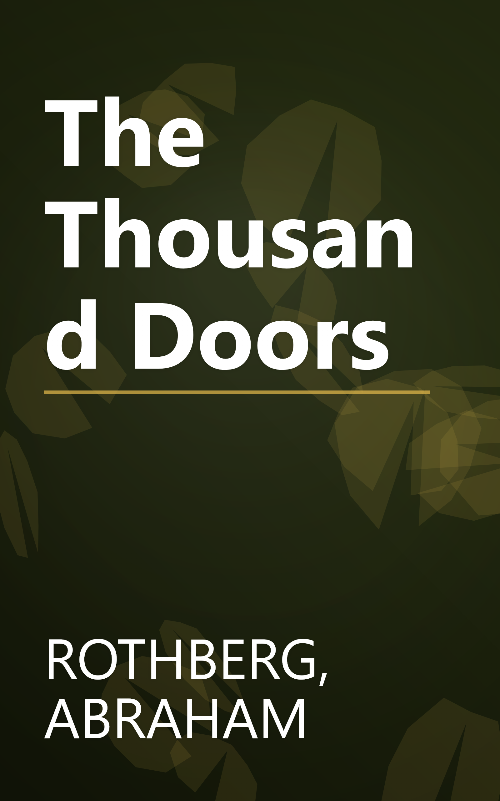 The Thousand Doors book cover