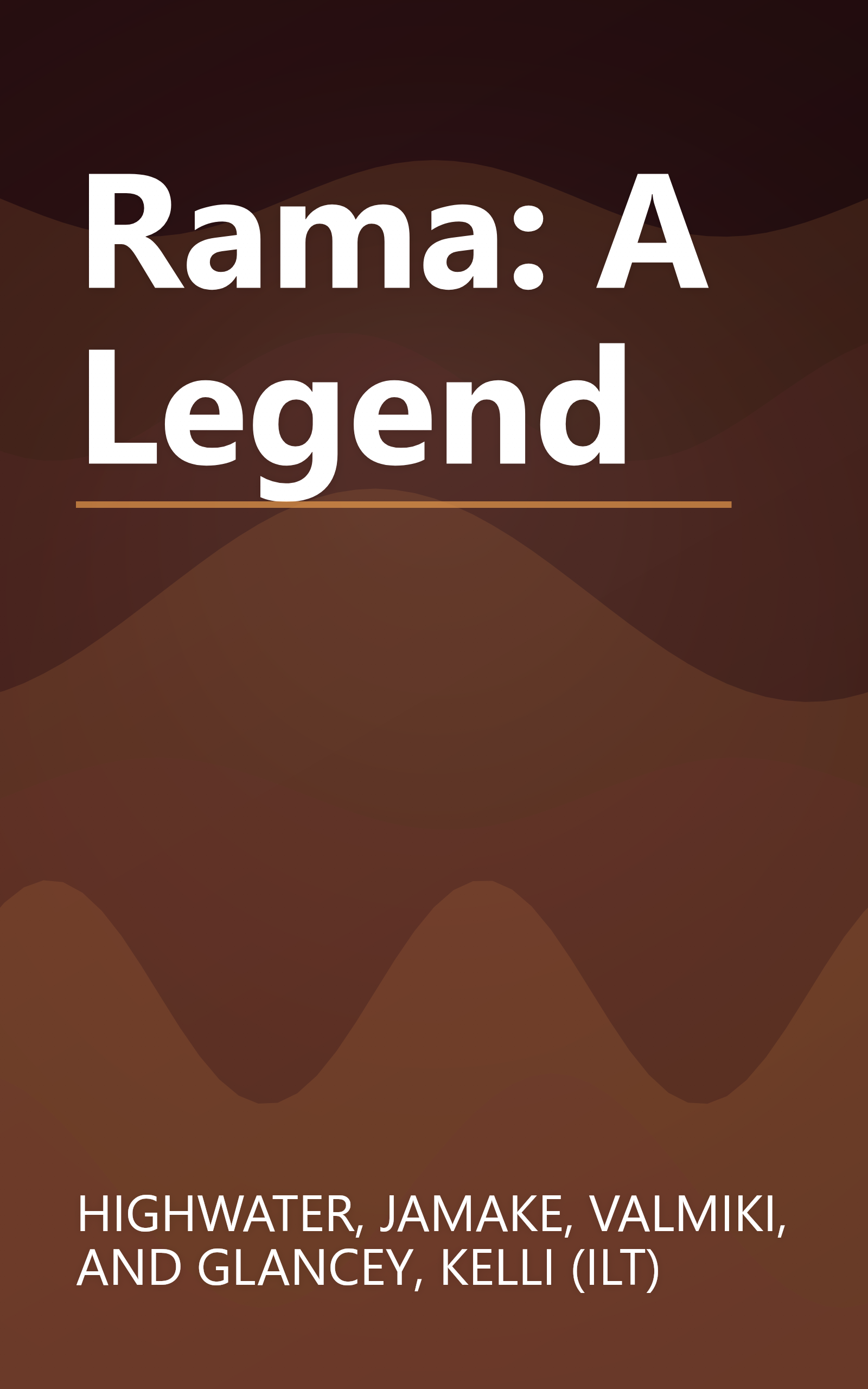 Rama: A Legend book cover