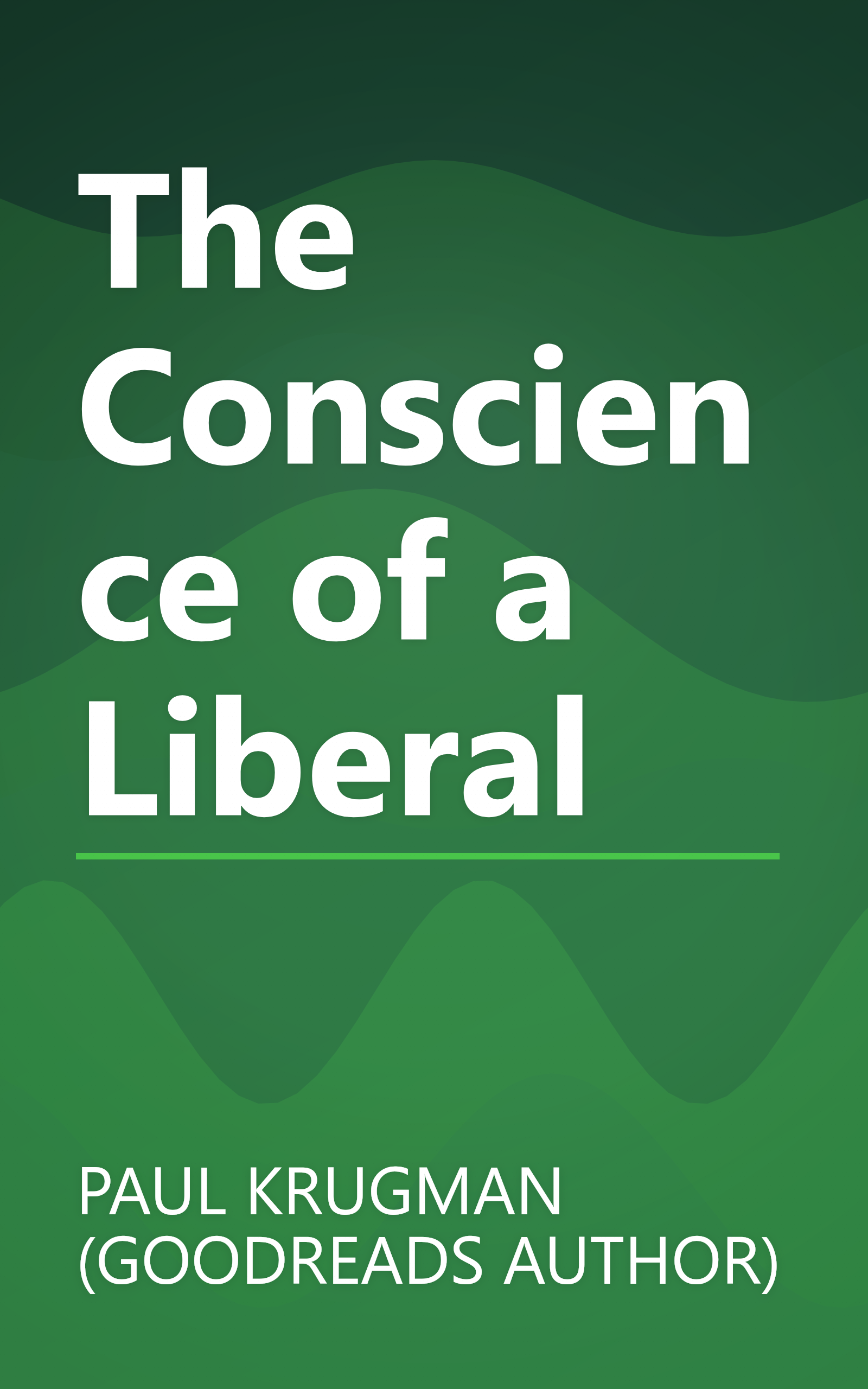 The Conscience of a Liberal book cover