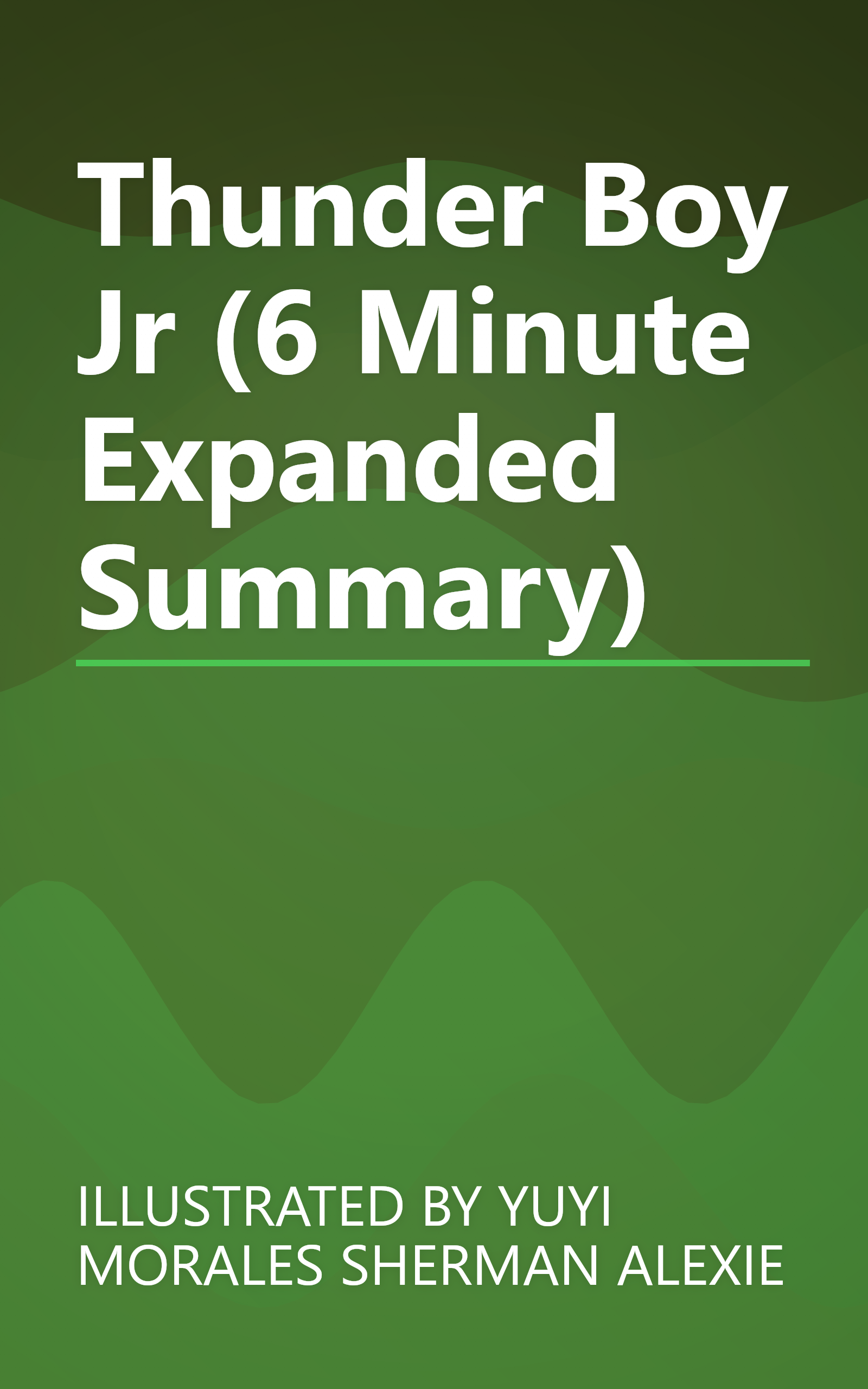 Thunder Boy Jr  (6 Minute   Expanded Summary) book cover