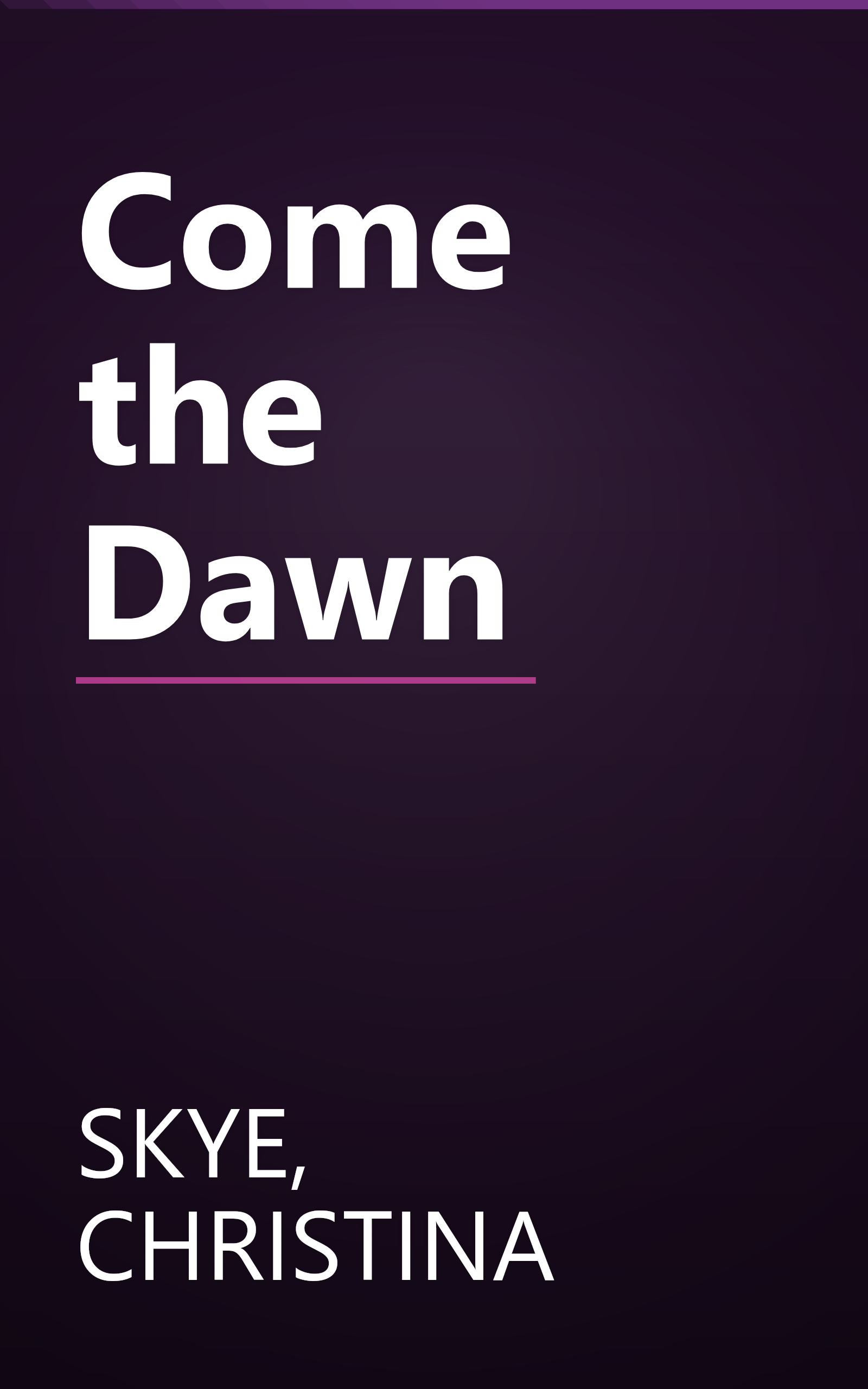 Come the Dawn book cover