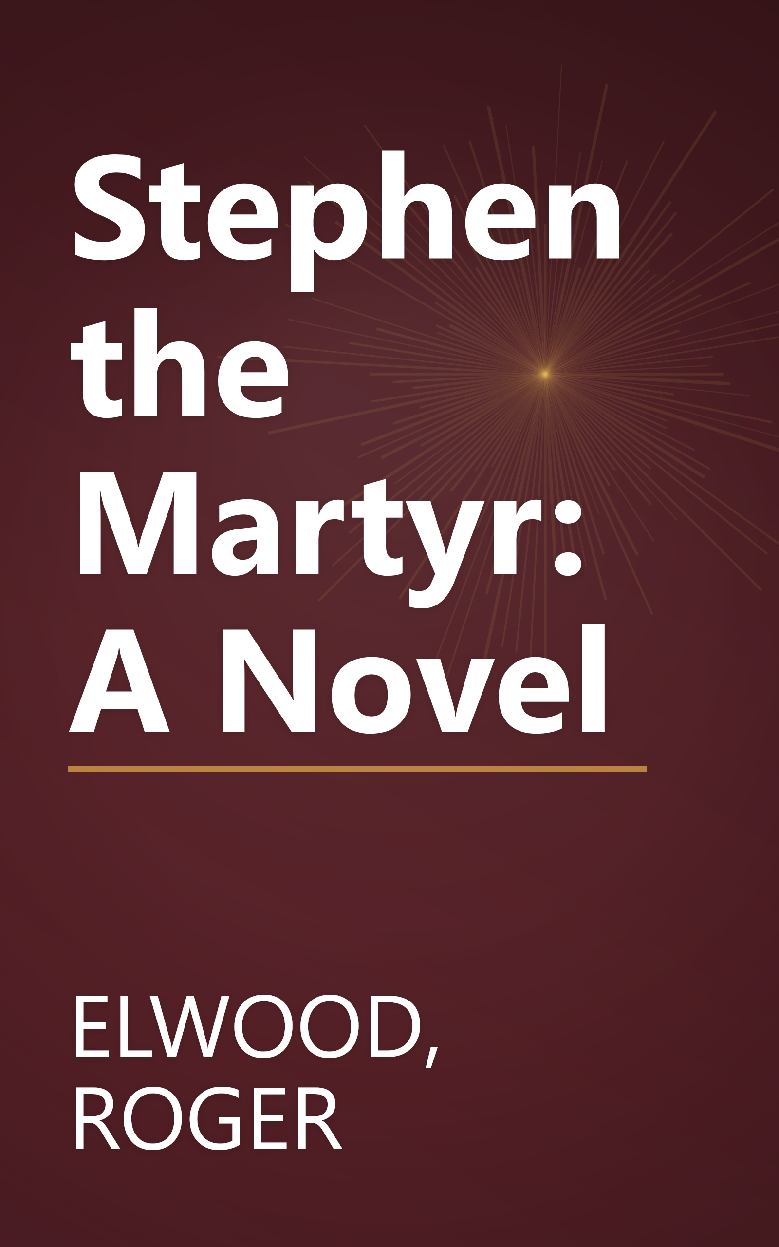 Stephen the Martyr: A Novel book cover